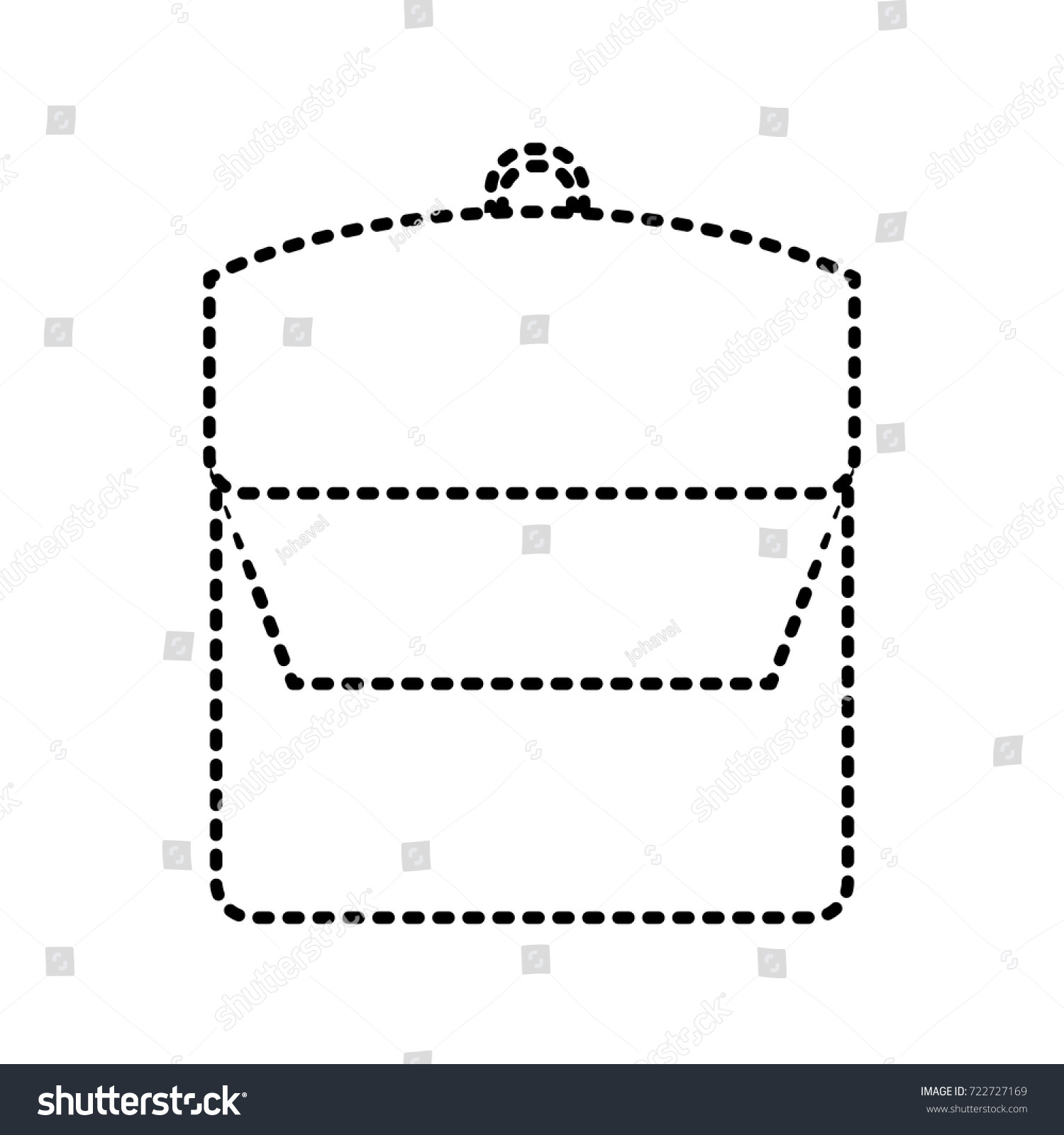 Folder File Sticker Vector Illustration Stock Vector (Royalty Free ...