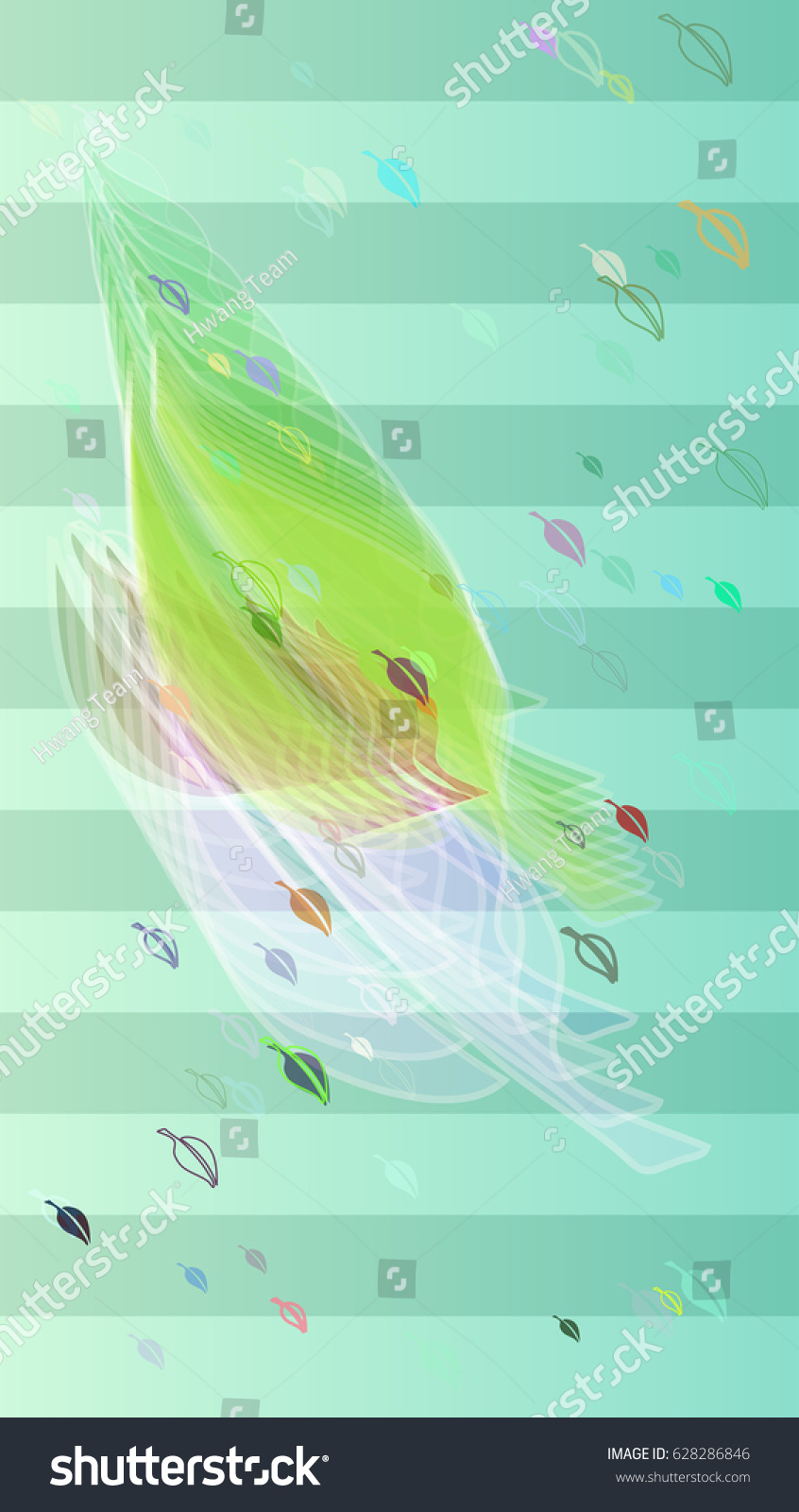 Foliage Design Idea Stock Vector (Royalty Free) 628286846