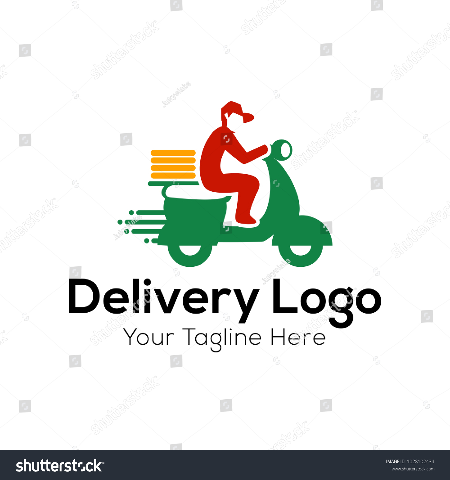 Food Delivery Logo Vector 스톡 벡터(로열티 프리) 1028102434 | Shutterstock