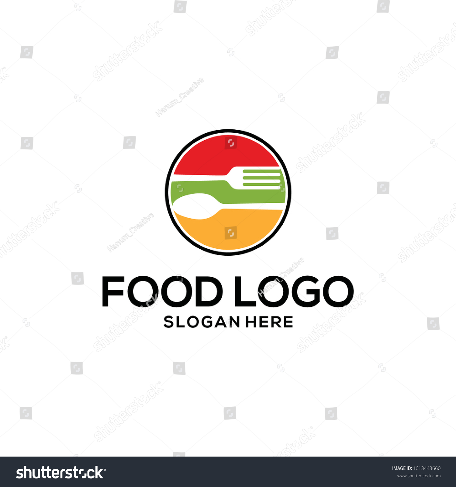 Food Logo Design Vector Template Stock Vector (Royalty Free) 1613443660 ...