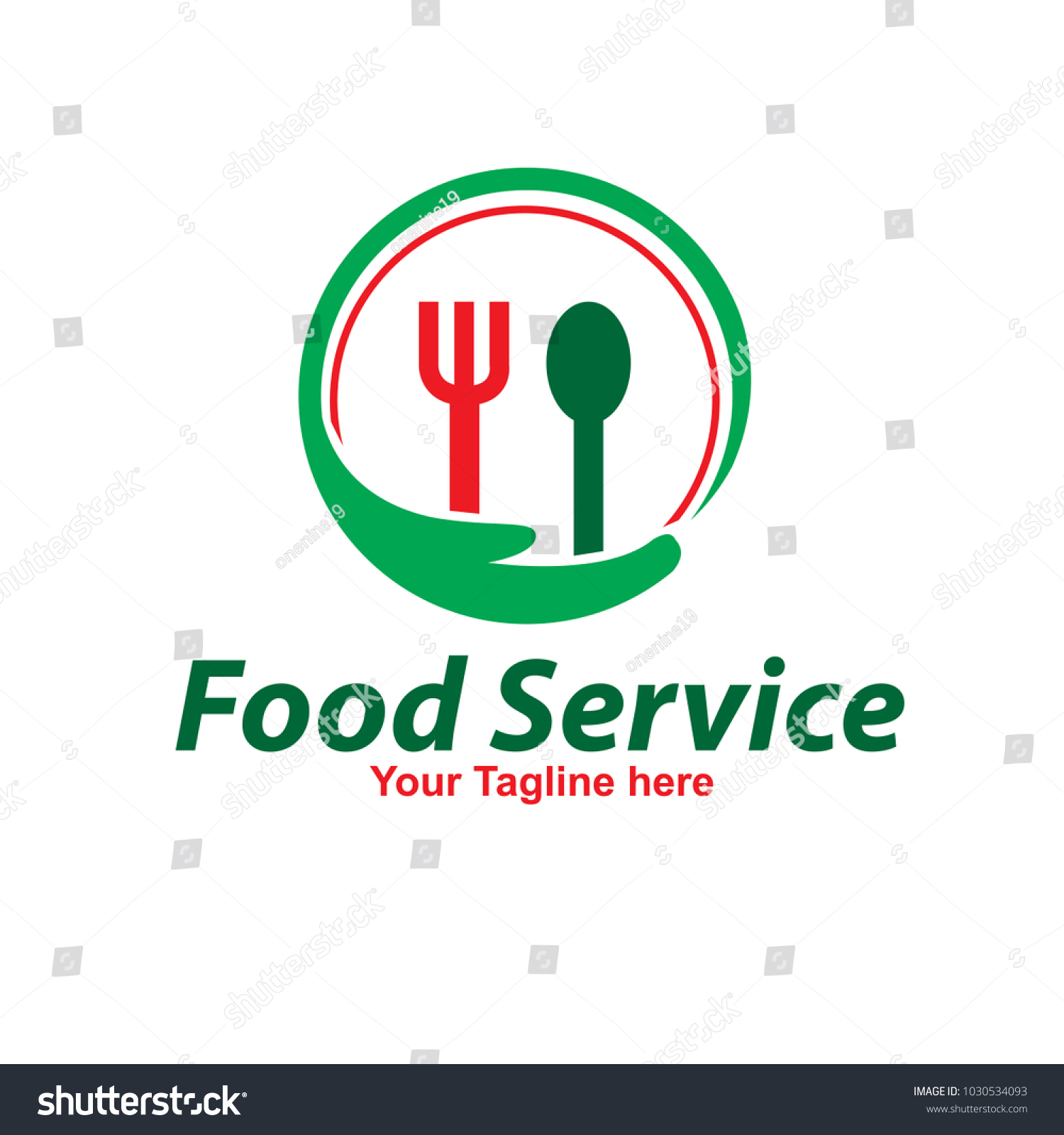 Food Save Logo Stock Vector (Royalty Free) 1030534093