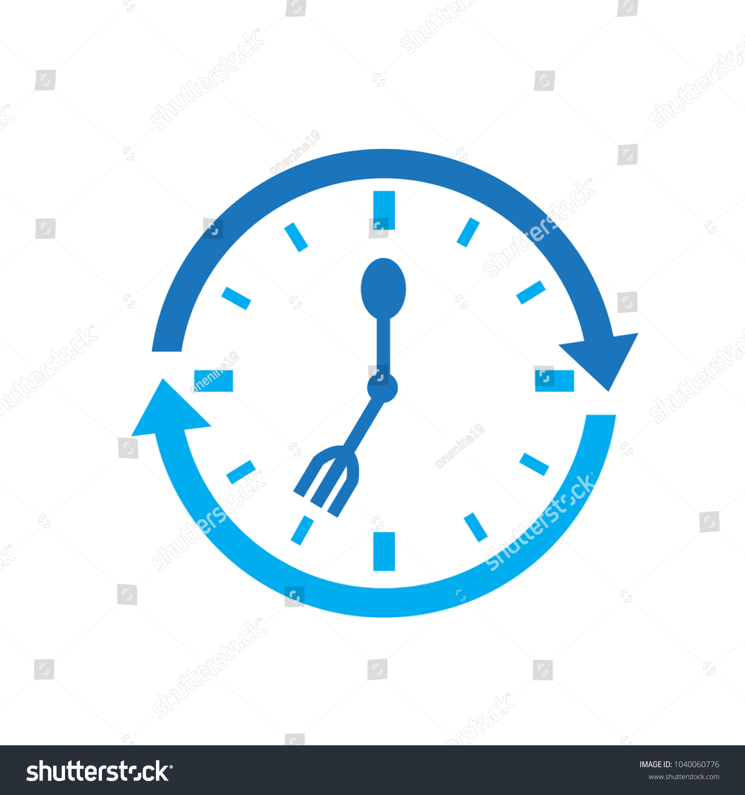 Food Time Logo Stock Vector (Royalty Free) 1040060776