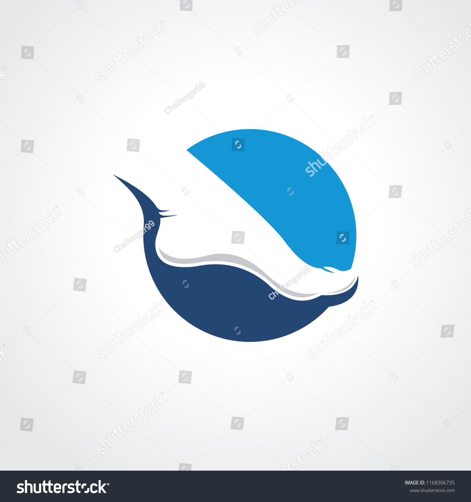 Foot Logo Design Template Stock Vector (Royalty Free) 1168306735 ...