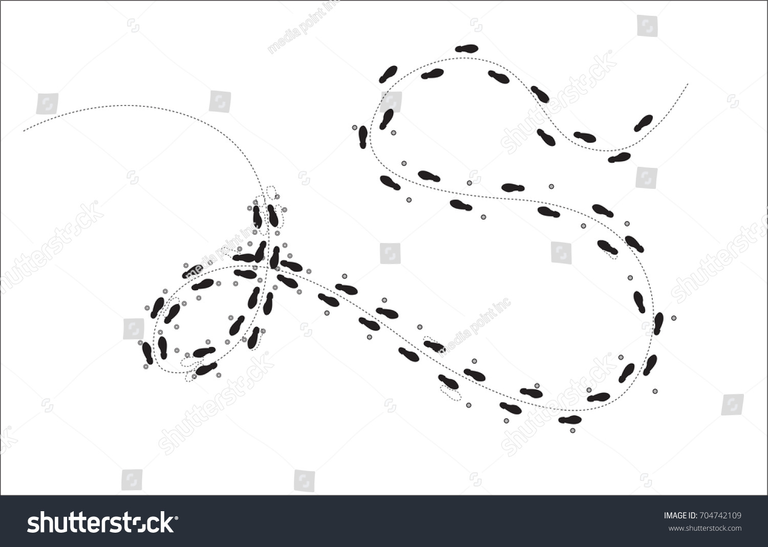 380 Dancing footsteps Images, Stock Photos & Vectors | Shutterstock