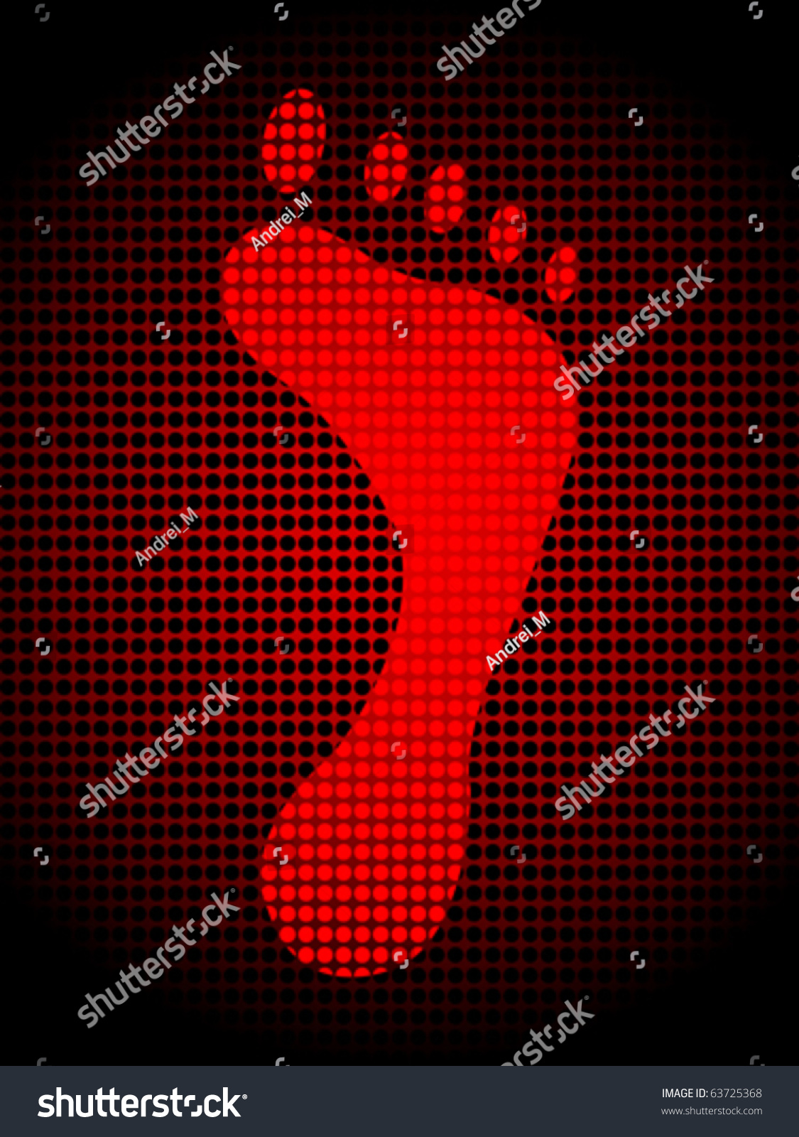 Footprint Background Stock Vector (Royalty Free) 63725368 | Shutterstock