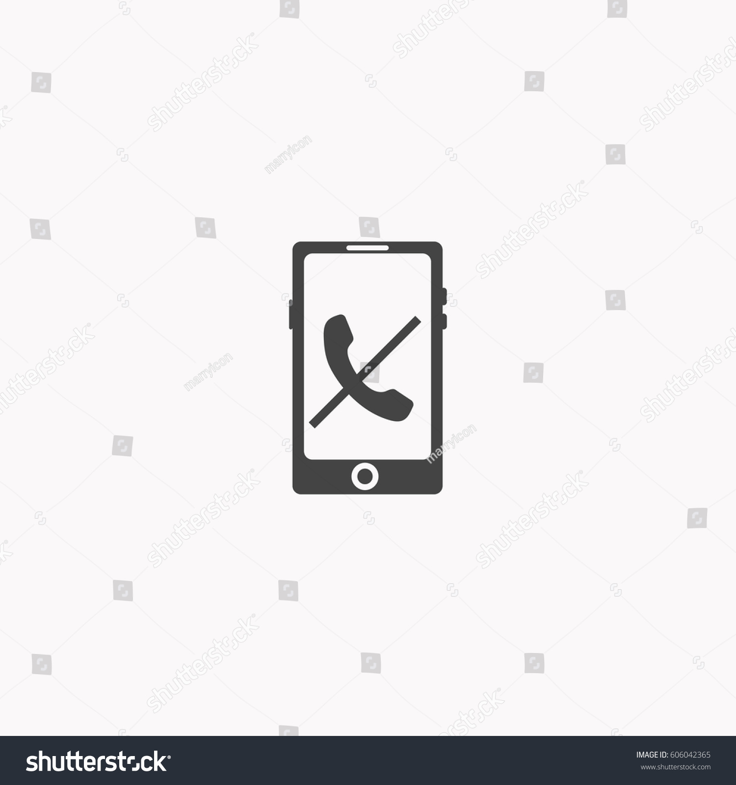 Forbidden Call Vector Icon Stock Vector (Royalty Free) 606042365 ... Forbidden Call Vector Icon Stock Vector (Royalty Free) 606042365 ...