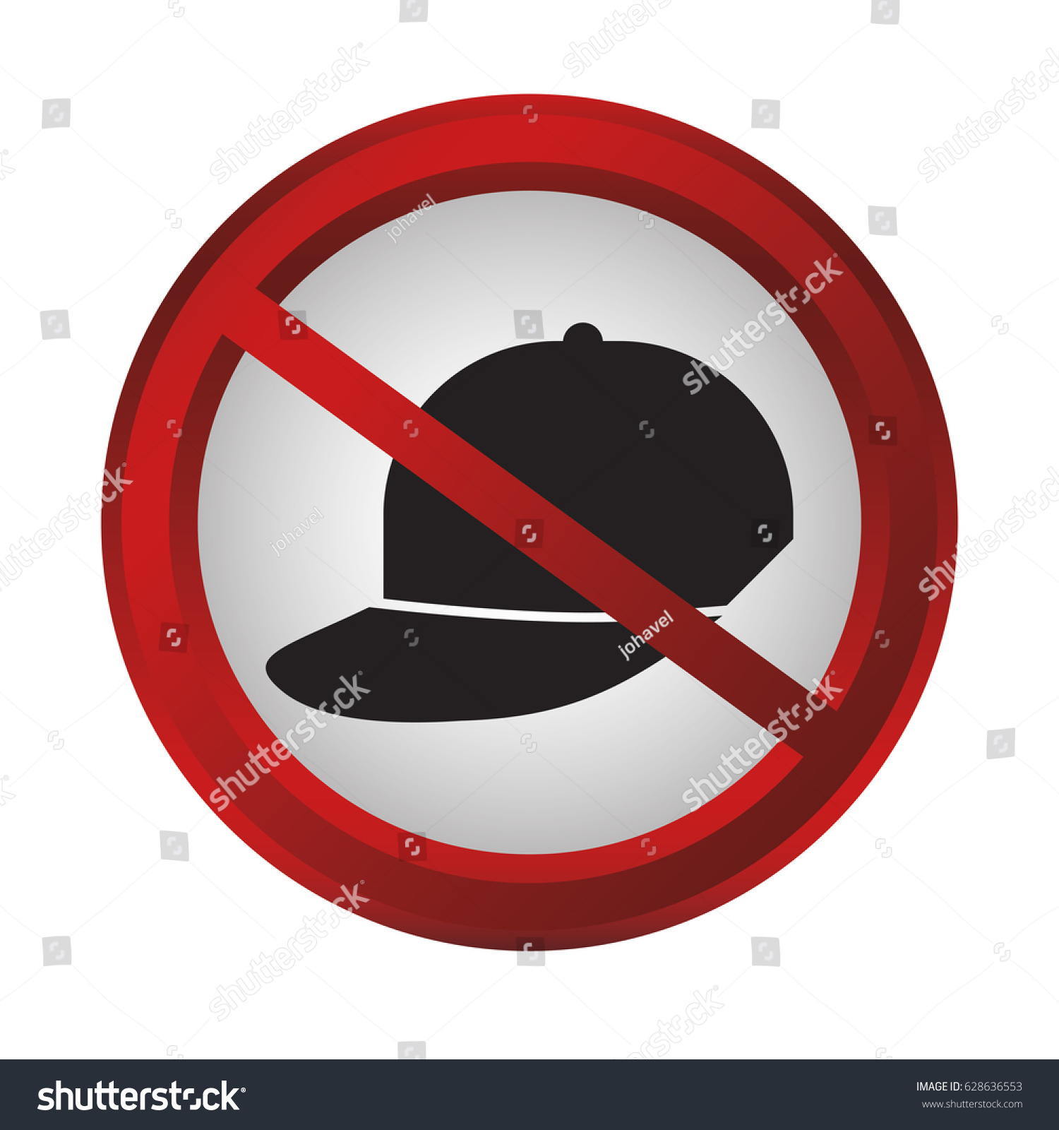 Forbidden Signs Design Stock Vector (Royalty Free) 628636553 | Shutterstock