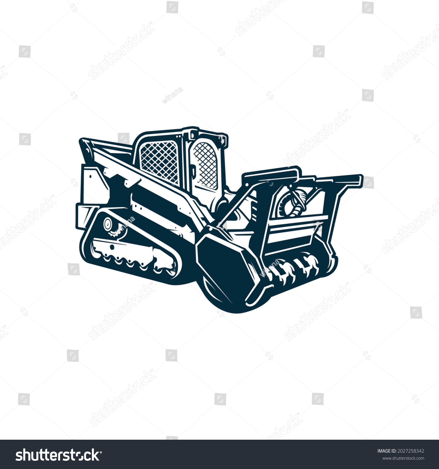 649 Tree mulching machine Images, Stock Photos & Vectors | Shutterstock