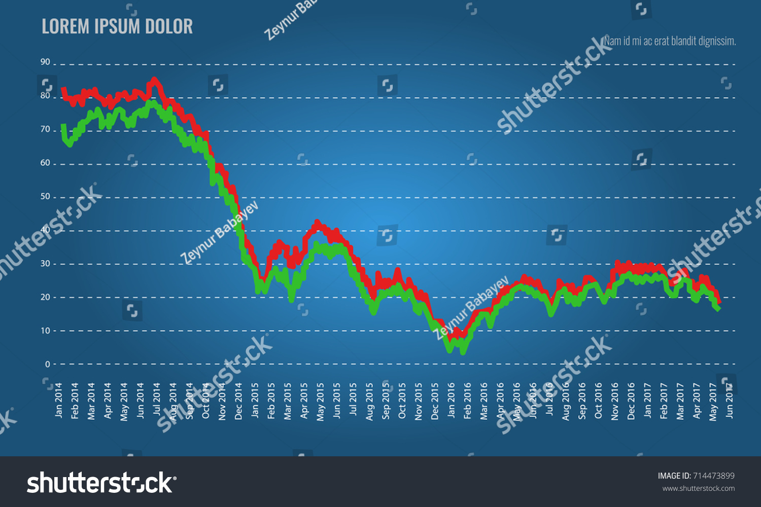 Forex Chart Infographic Template Sample Thin Stock Vector (Royalty Free ...