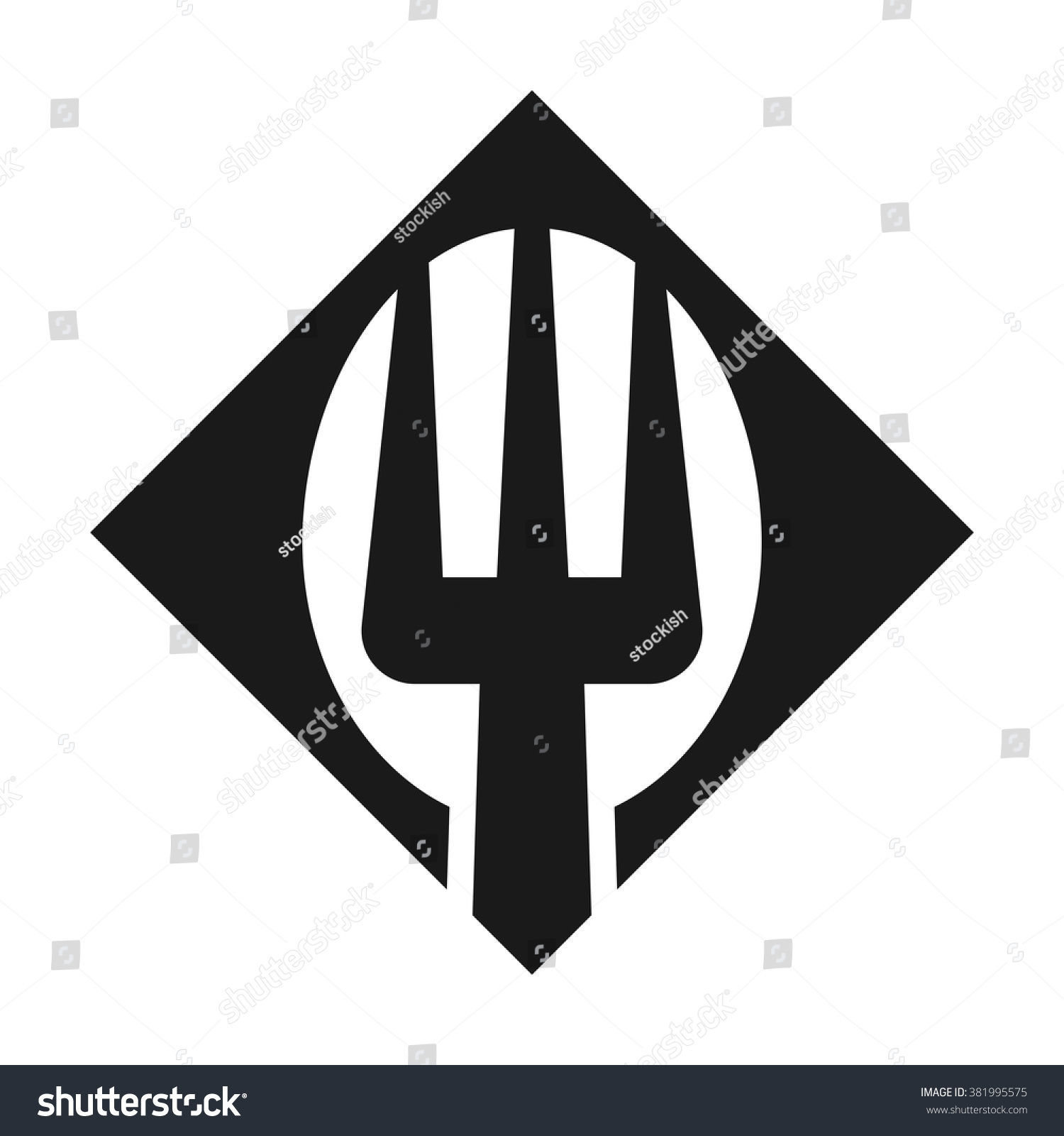 Fork Logo Vector Stock Vector (Royalty Free) 381995575 | Shutterstock