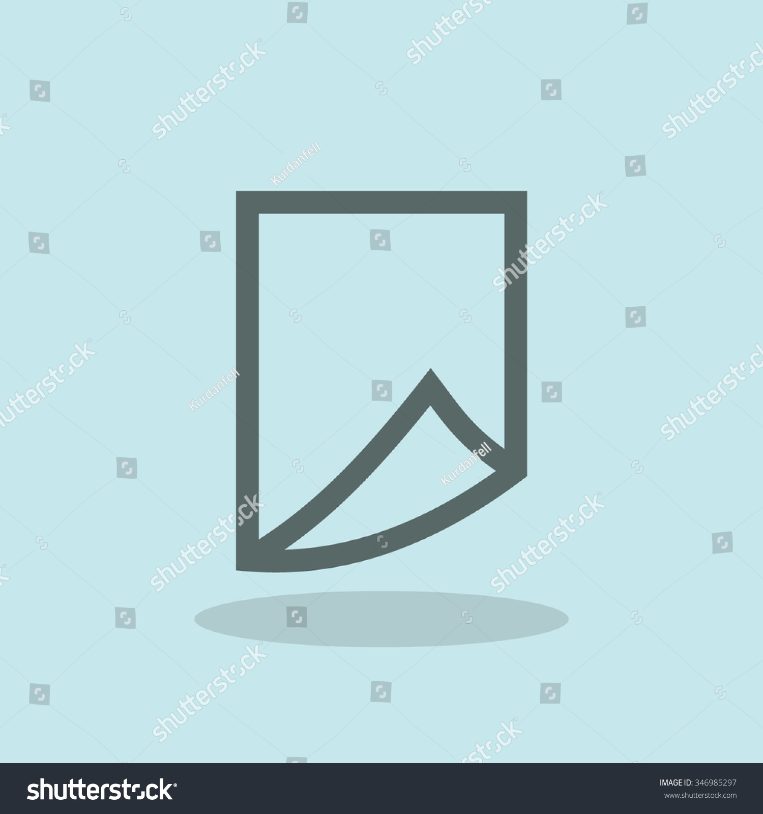 Form Pictogram Stock Vector (Royalty Free) 346985297 | Shutterstock