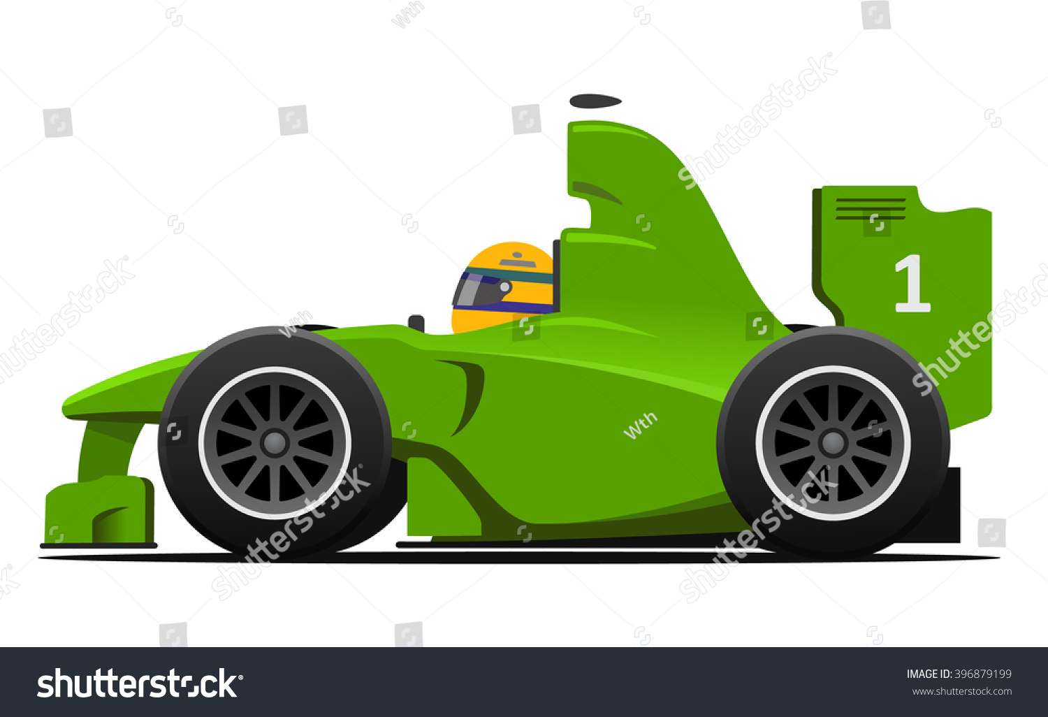 Formula 1 Race Car Vector Illustration: Vector có sẵn (miễn phí bản ...