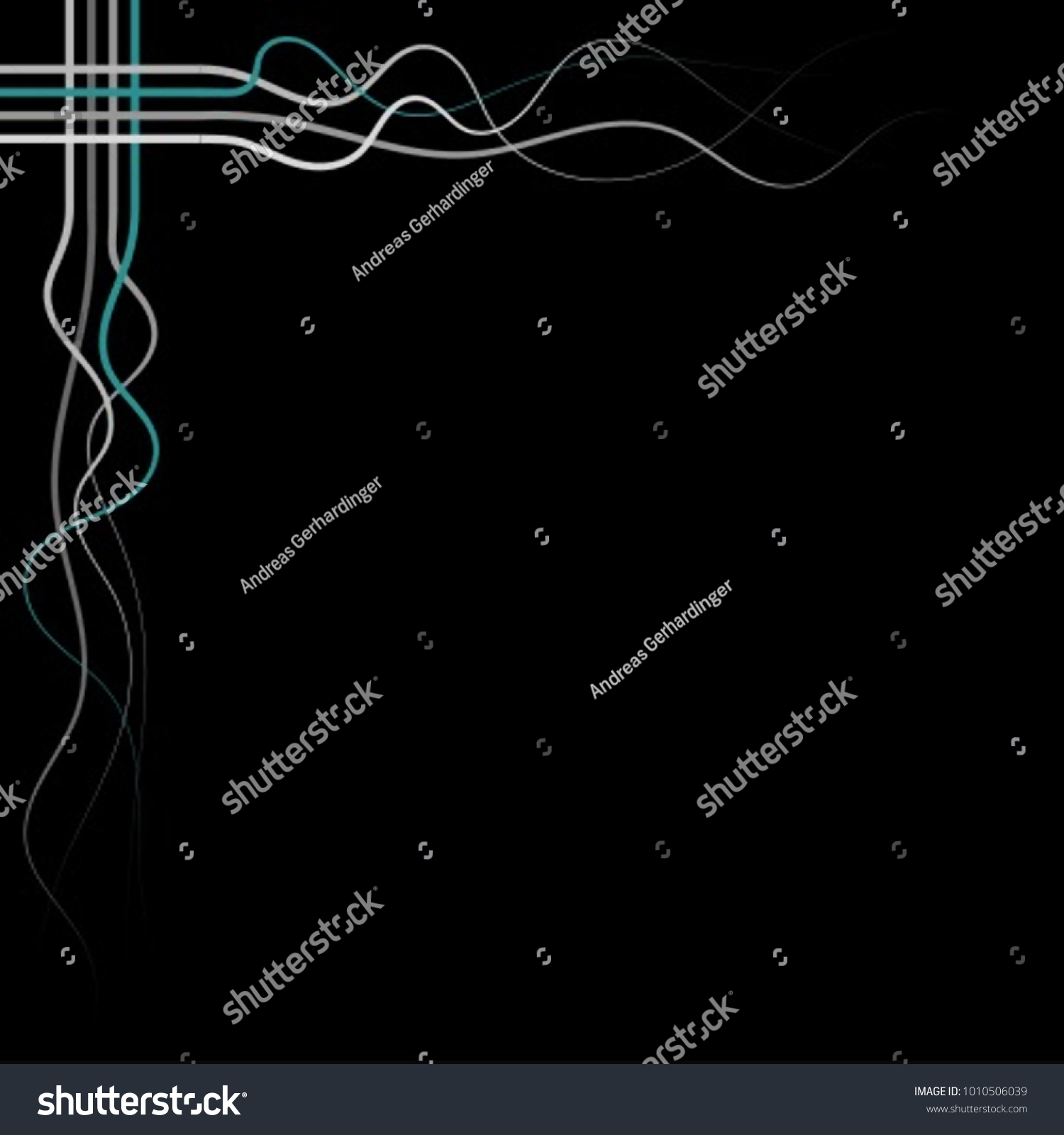 Four Line Pattern Left Upper Side Stock Vector (Royalty Free) 1010506039