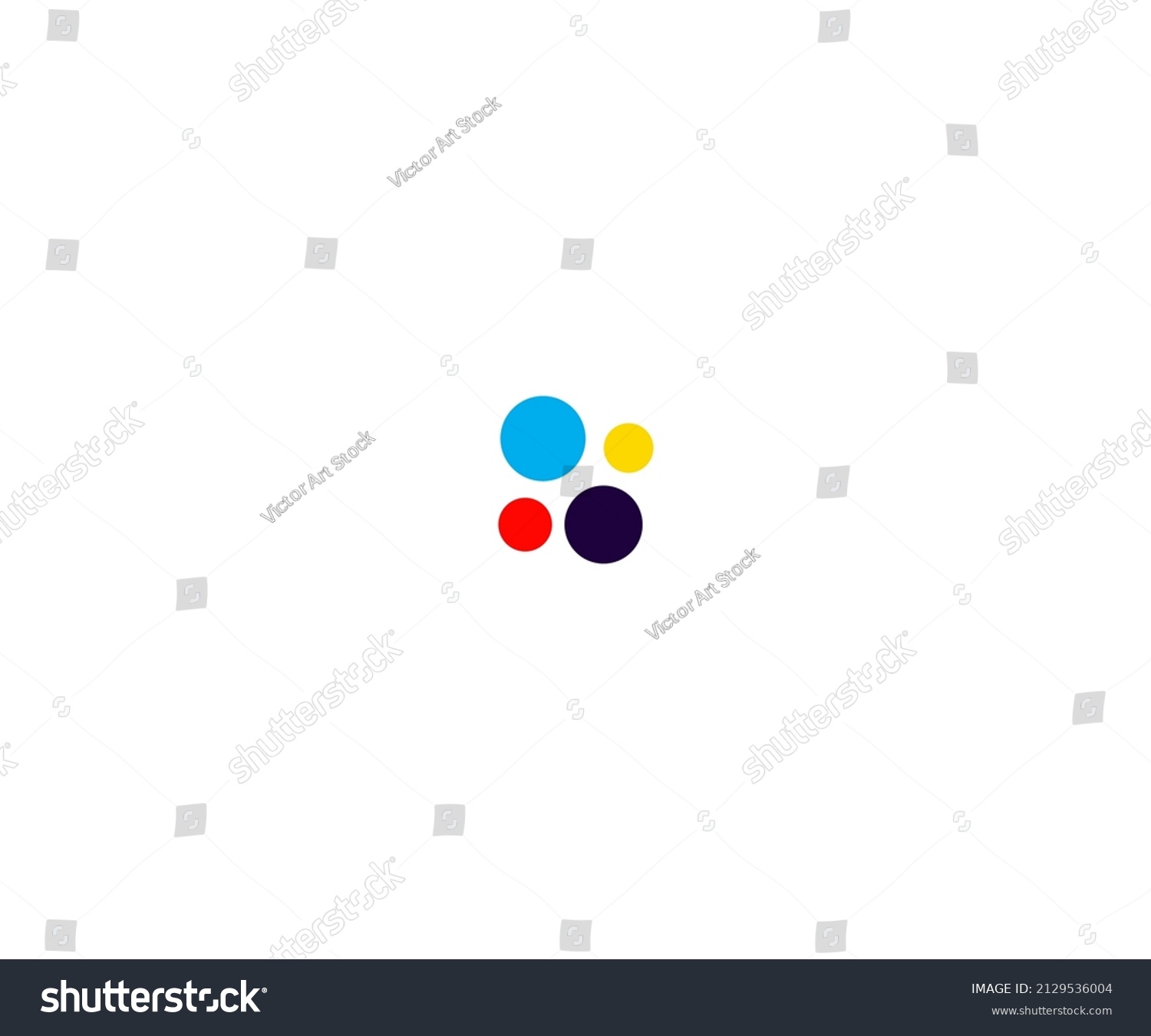 Four Logo Design Template Vector Graphic Stock Vector (Royalty Free ...