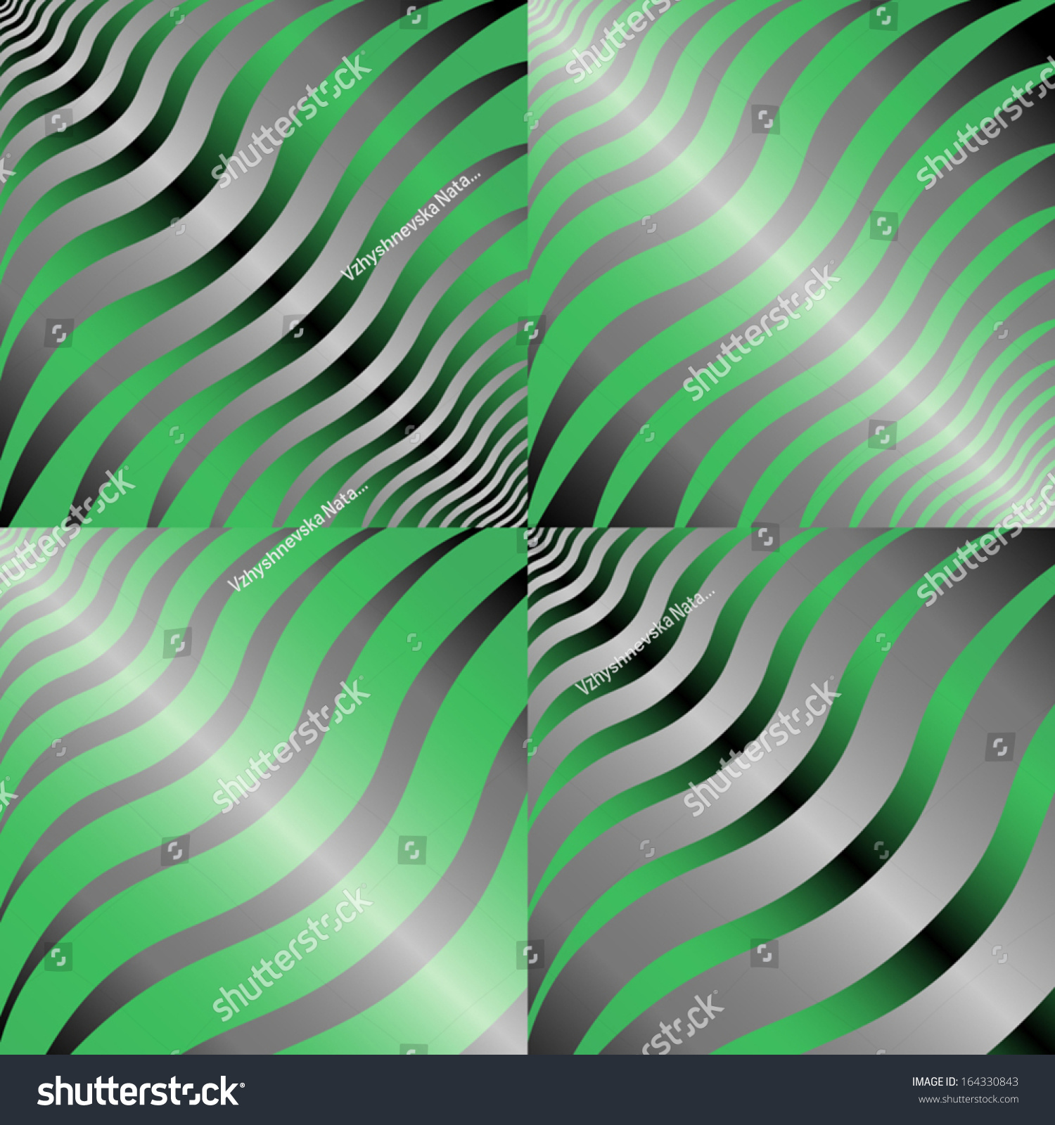 Four Simple Abstract Hand Drawing Vector Stock Vector (Royalty Free ...