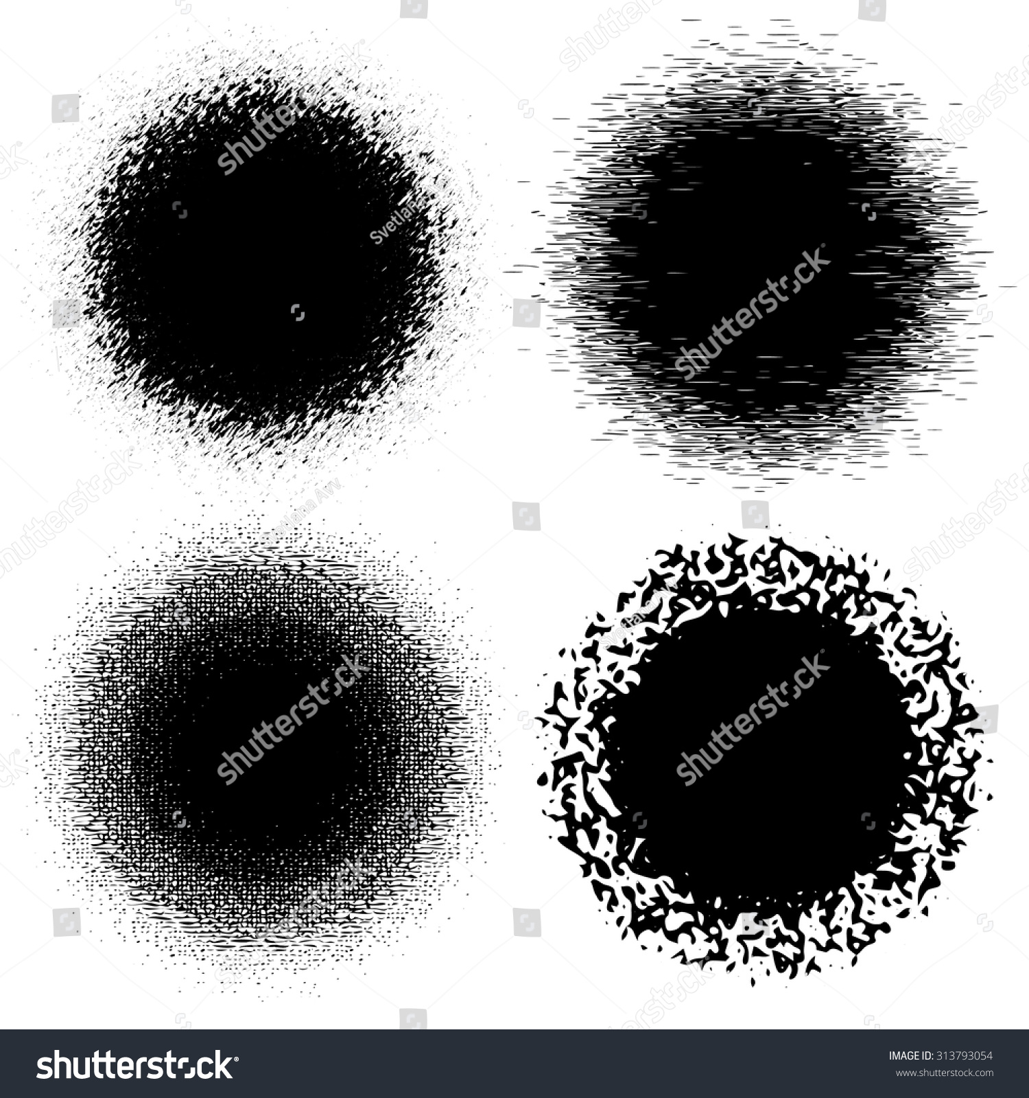 Four Spots Vector Elements Design Logo: เวกเตอร์สต็อก (ปลอดค่าลิขสิทธิ์ ...
