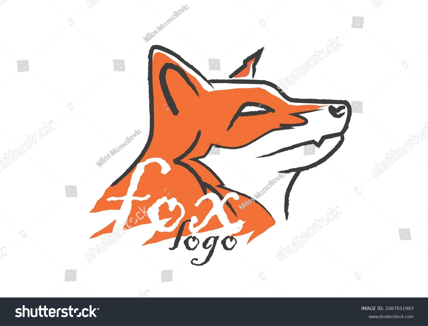 2,029 Red fox profile Images, Stock Photos & Vectors | Shutterstock
