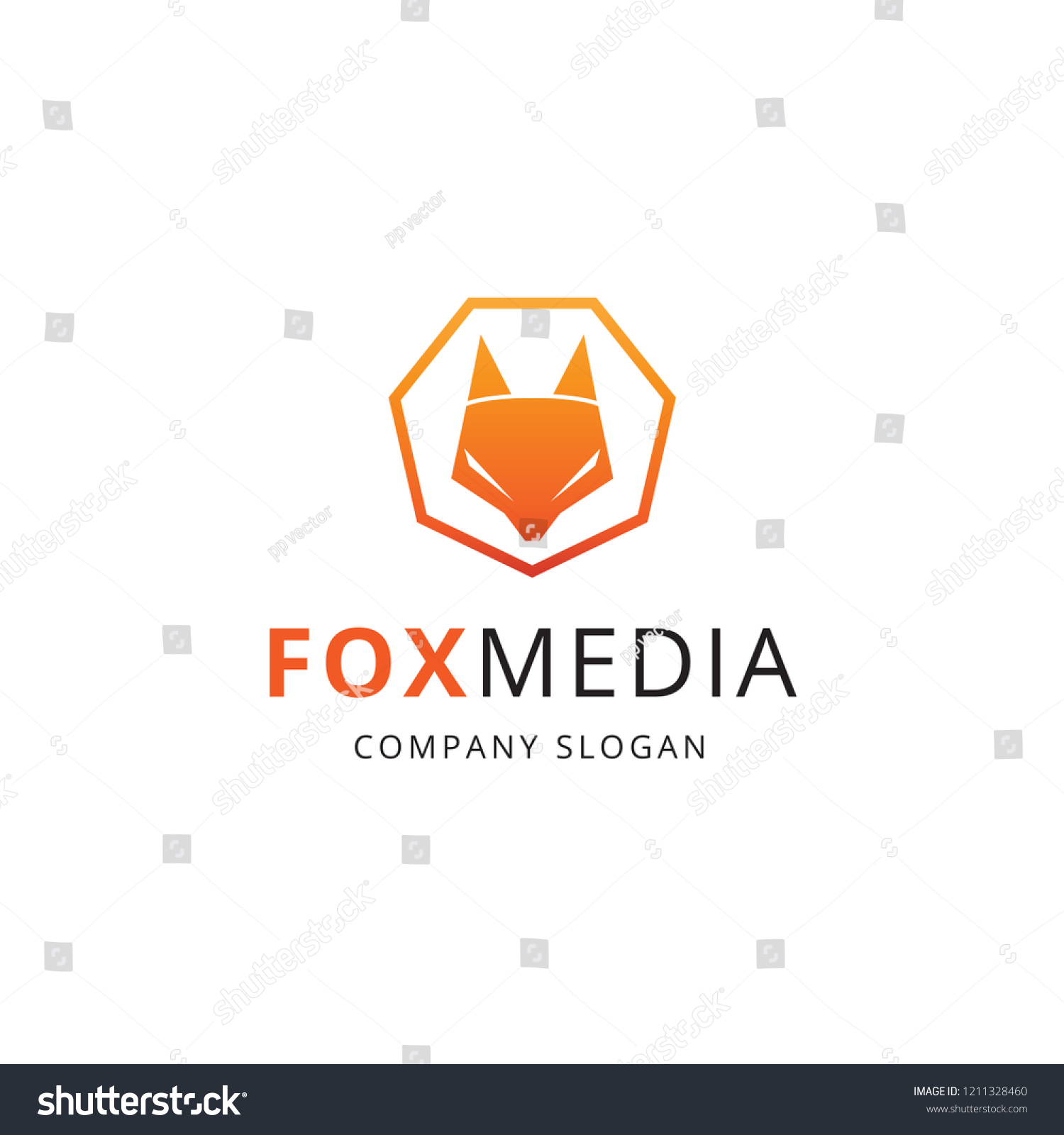 Fox Media Logo Stock Vector (Royalty Free) 1211328460 | Shutterstock