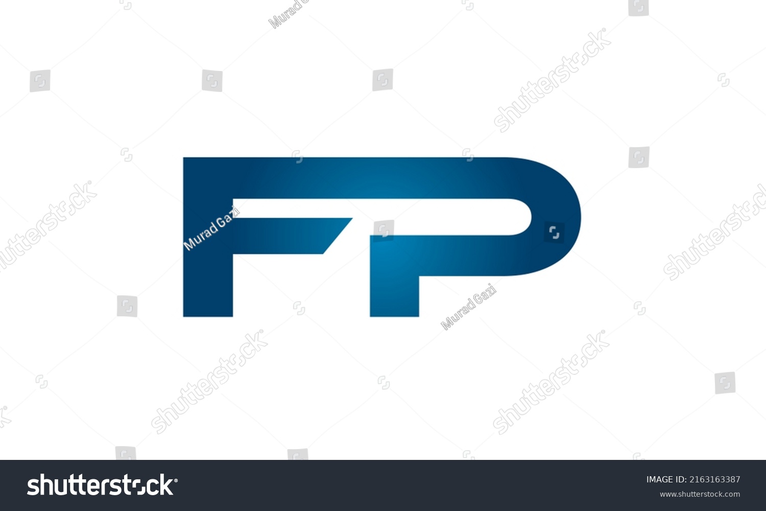 Fp Linked Letters Logo Icon Stock Vector (Royalty Free) 2163163387 ...