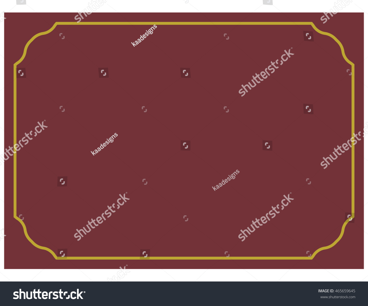 Frame Border Beautiful Vector Vintage Isolated: vector de stock (libre ...