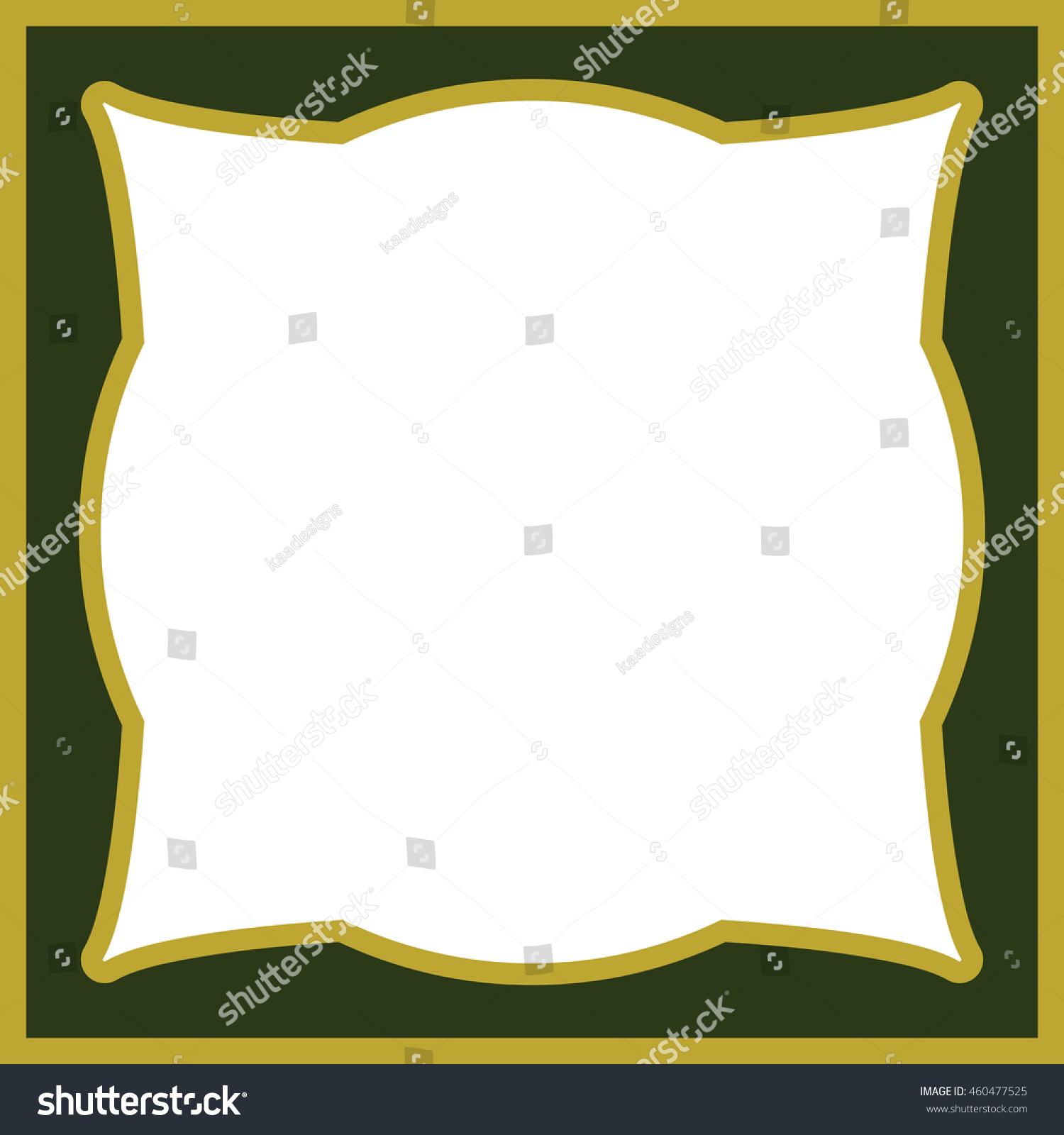 Frame Border Square Beautiful Vector Vintage Stock Vector (Royalty Free ...