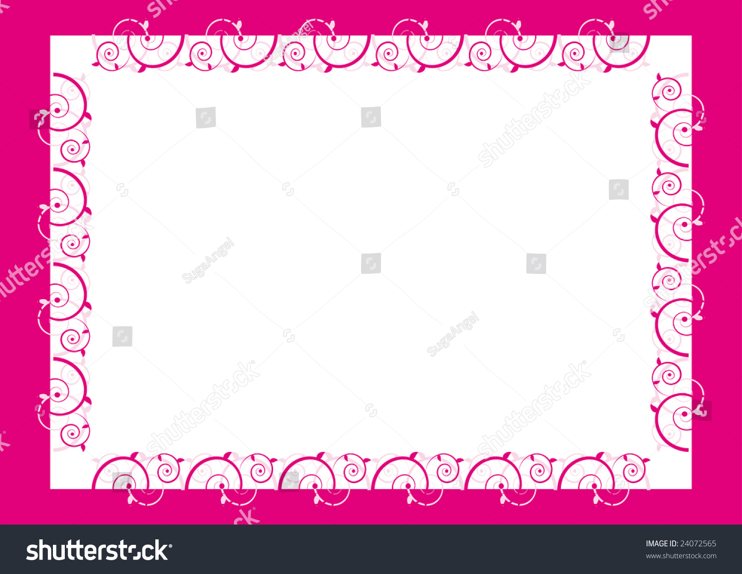 Frame Design Center Piece Design Element Stock Vector (Royalty Free ...