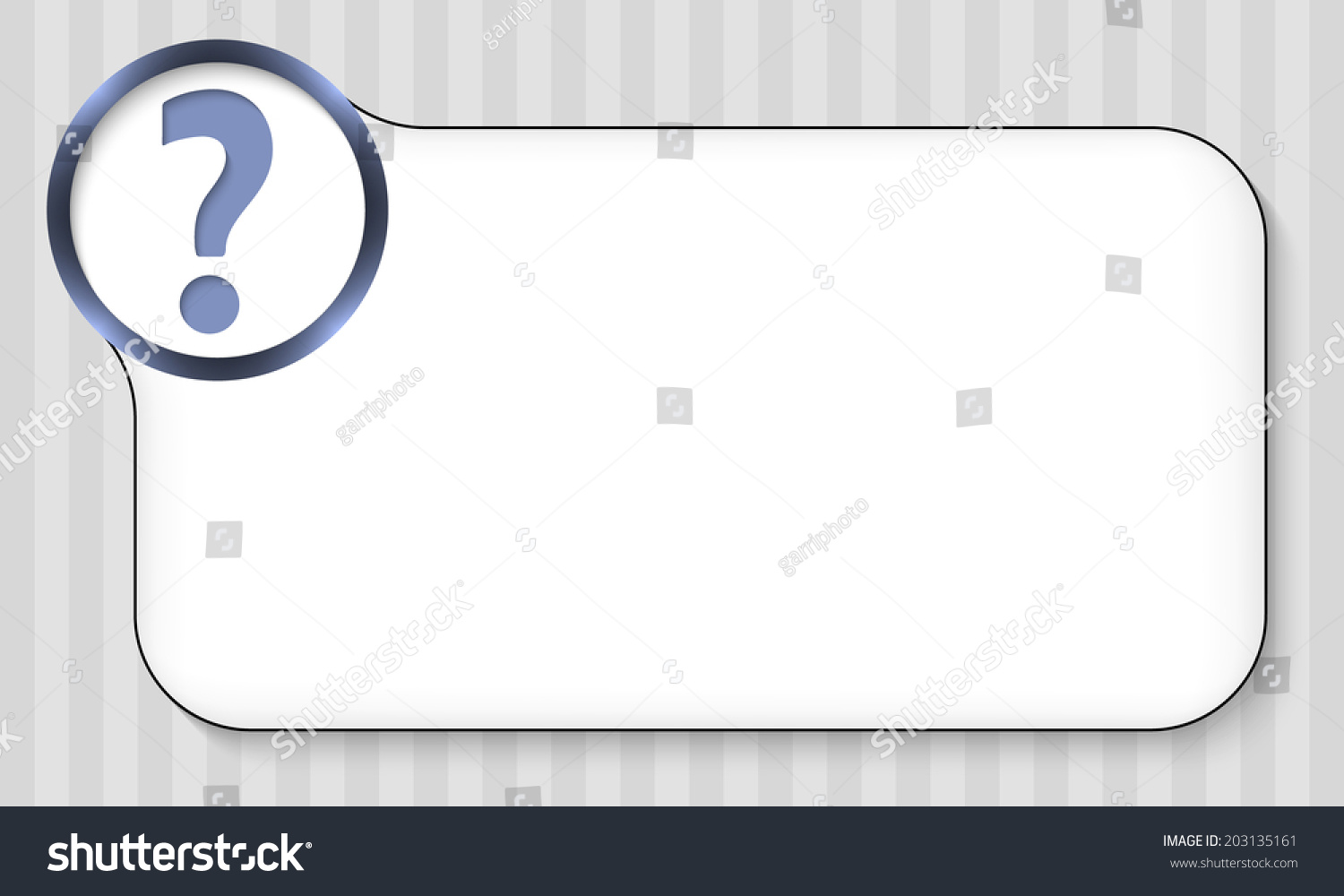 Frame Any Text Question Mark 스톡 벡터(로열티 프리) 203135161 | Shutterstock