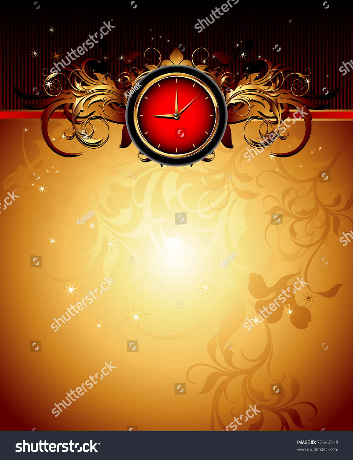 Frame Clocks Stock Vector (Royalty Free) 72646519 | Shutterstock