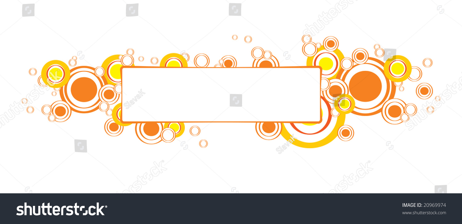 Frame Place Your Text Cycle Line Stock Vector (Royalty Free) 20969974