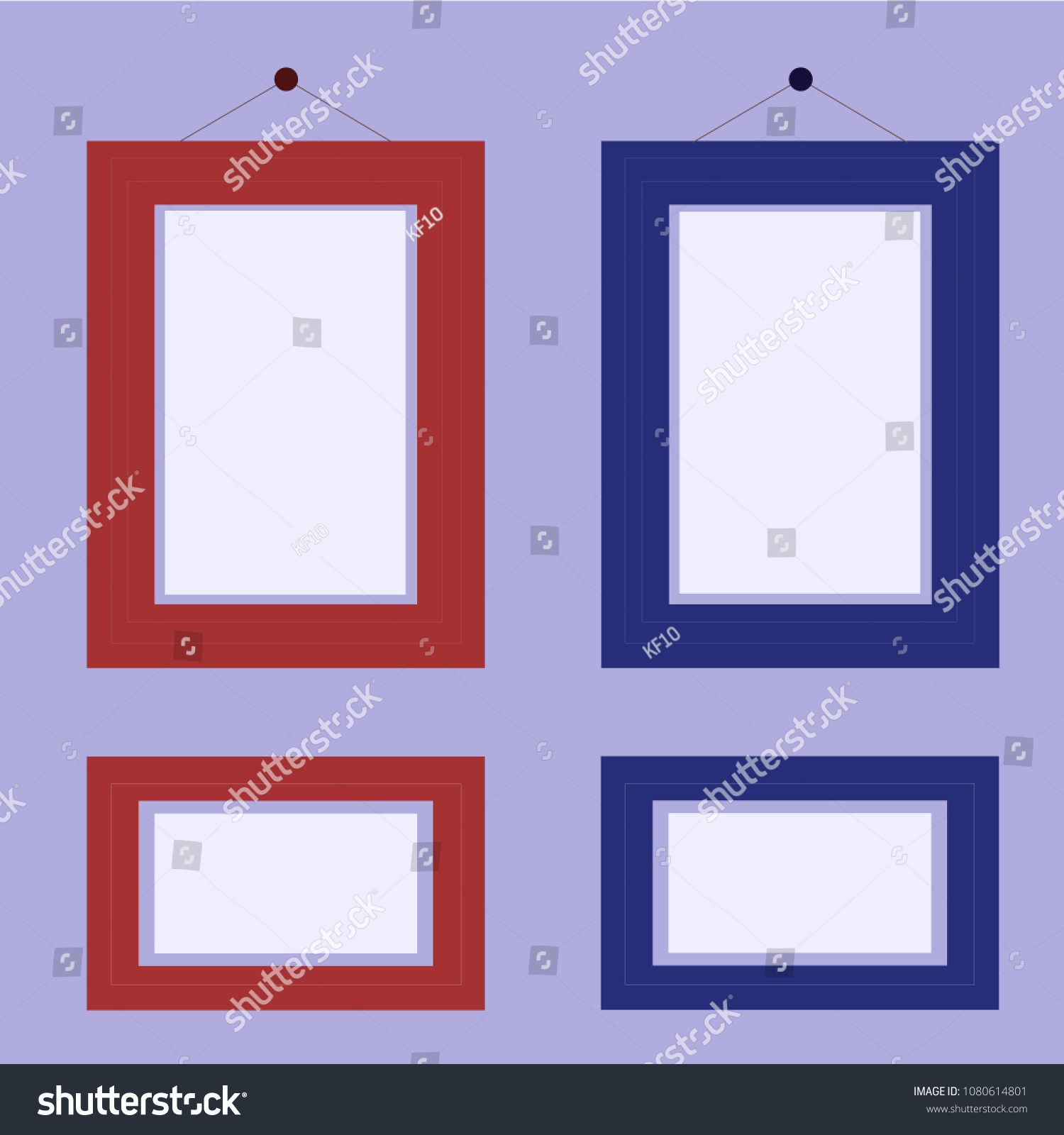 Frames Photos Vector Stock Vector (Royalty Free) 1080614801 | Shutterstock