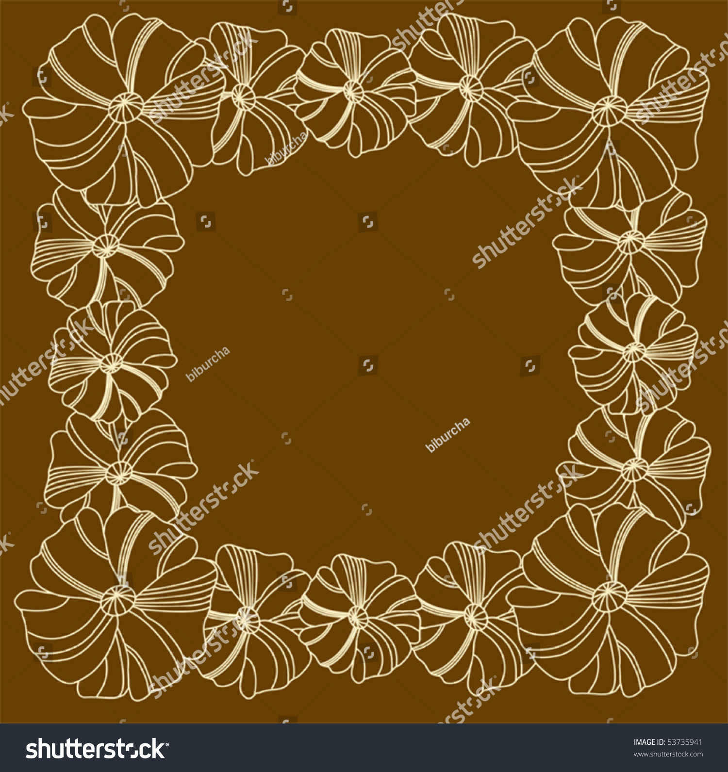 Framework Colours Brown Tones Stock Vector (Royalty Free) 53735941 ...