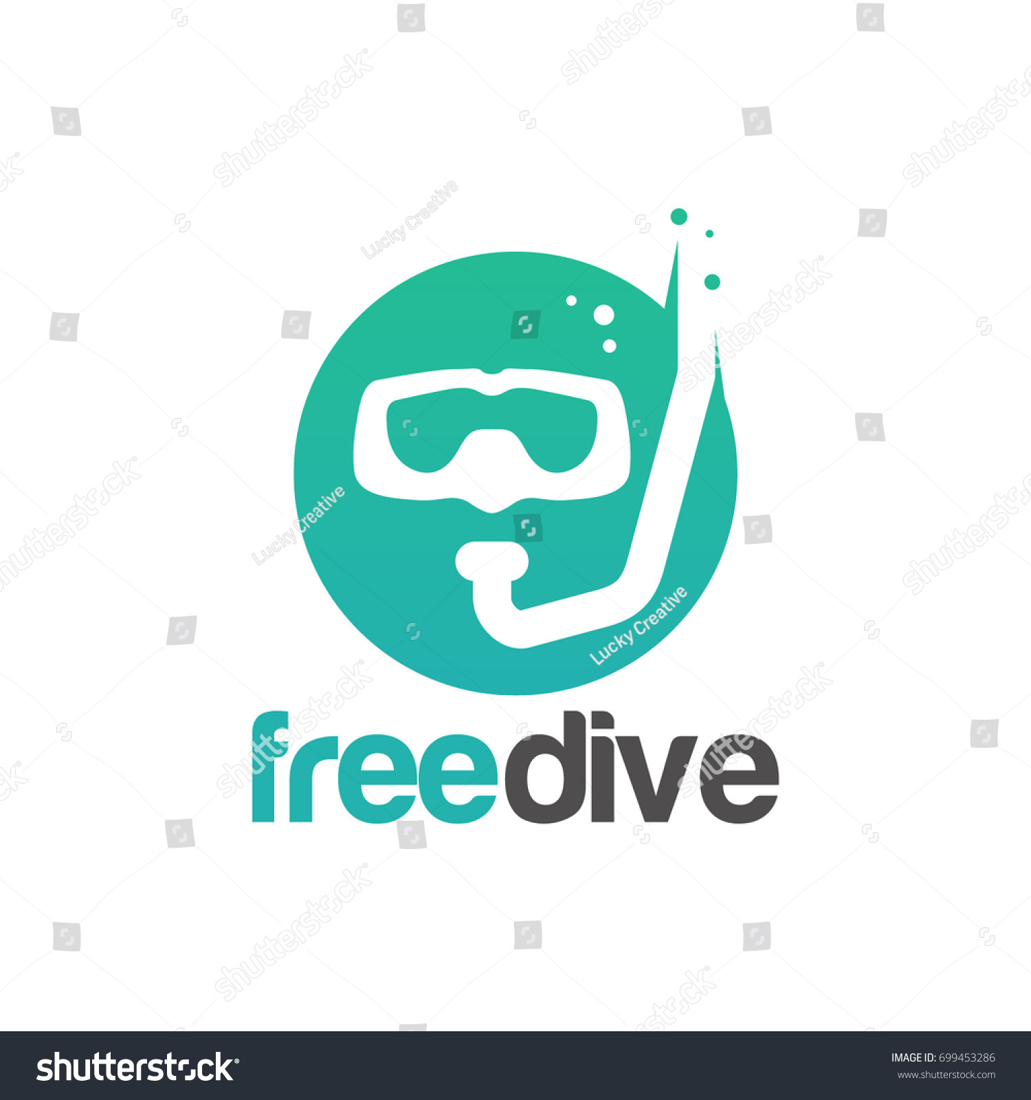 Free Dive Simple Logo Template Designs Stock Vector (Royalty Free ...