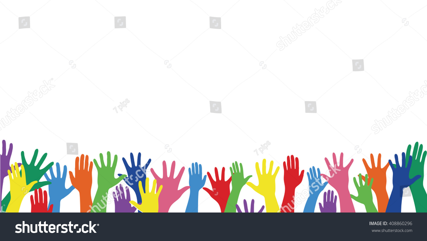 Free Hands Fun Background Art Vector: เวกเตอร์สต็อก (ปลอดค่าลิขสิทธิ์ ...