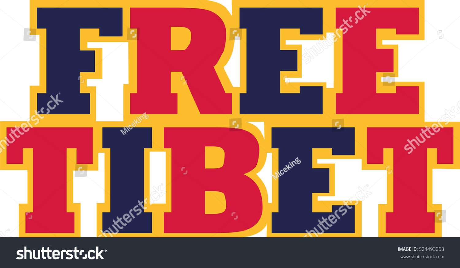Free Tibet Stock Vector (Royalty Free) 524493058