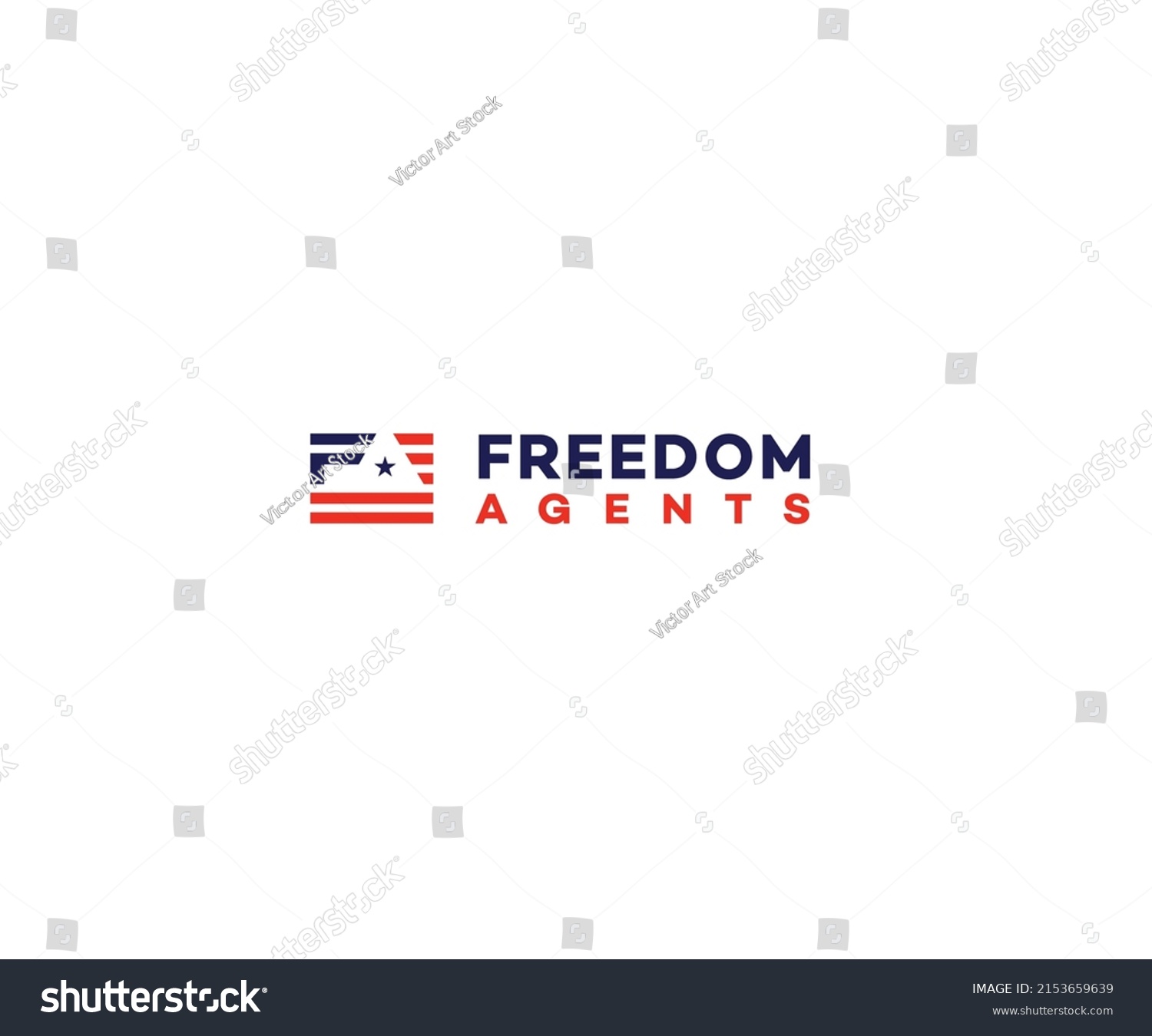Freedom Logo Design Vector Template Stock Vector (Royalty Free ...