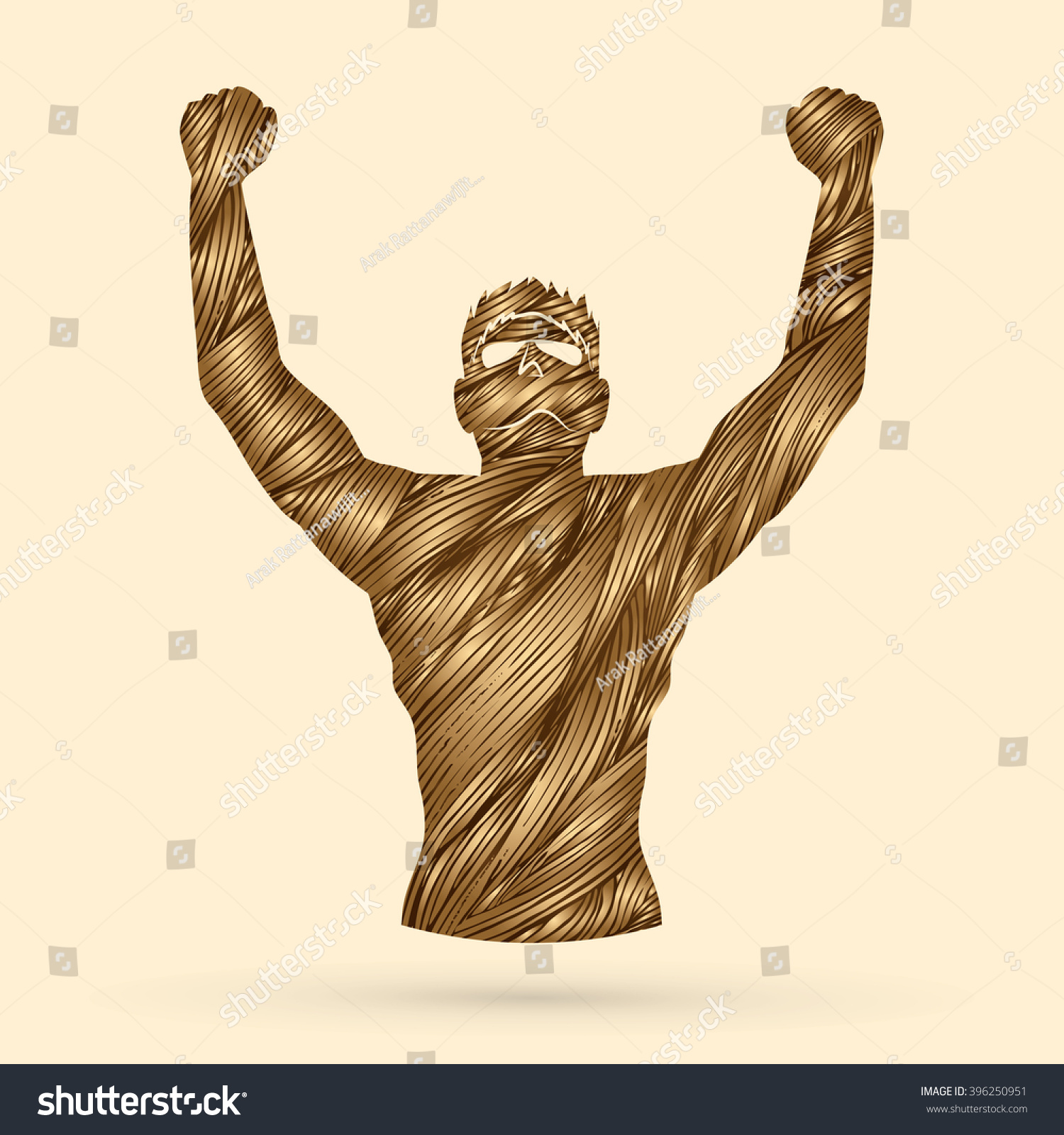Freedom Man Designed Using Grunge Brush Stock Vector (Royalty Free ...
