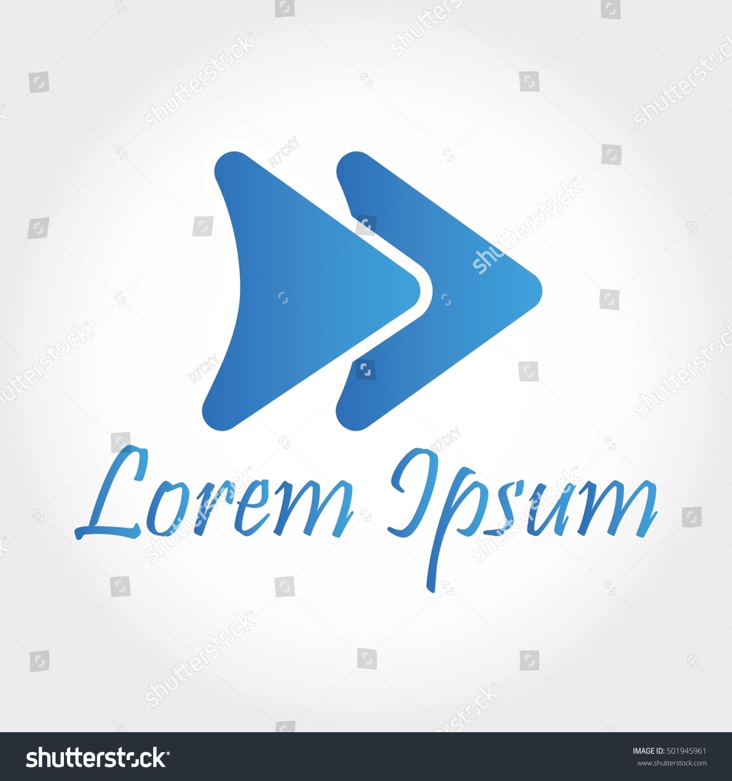 Freight Forwarder Logo Icon Template Isolated Stock Vector (Royalty ...
