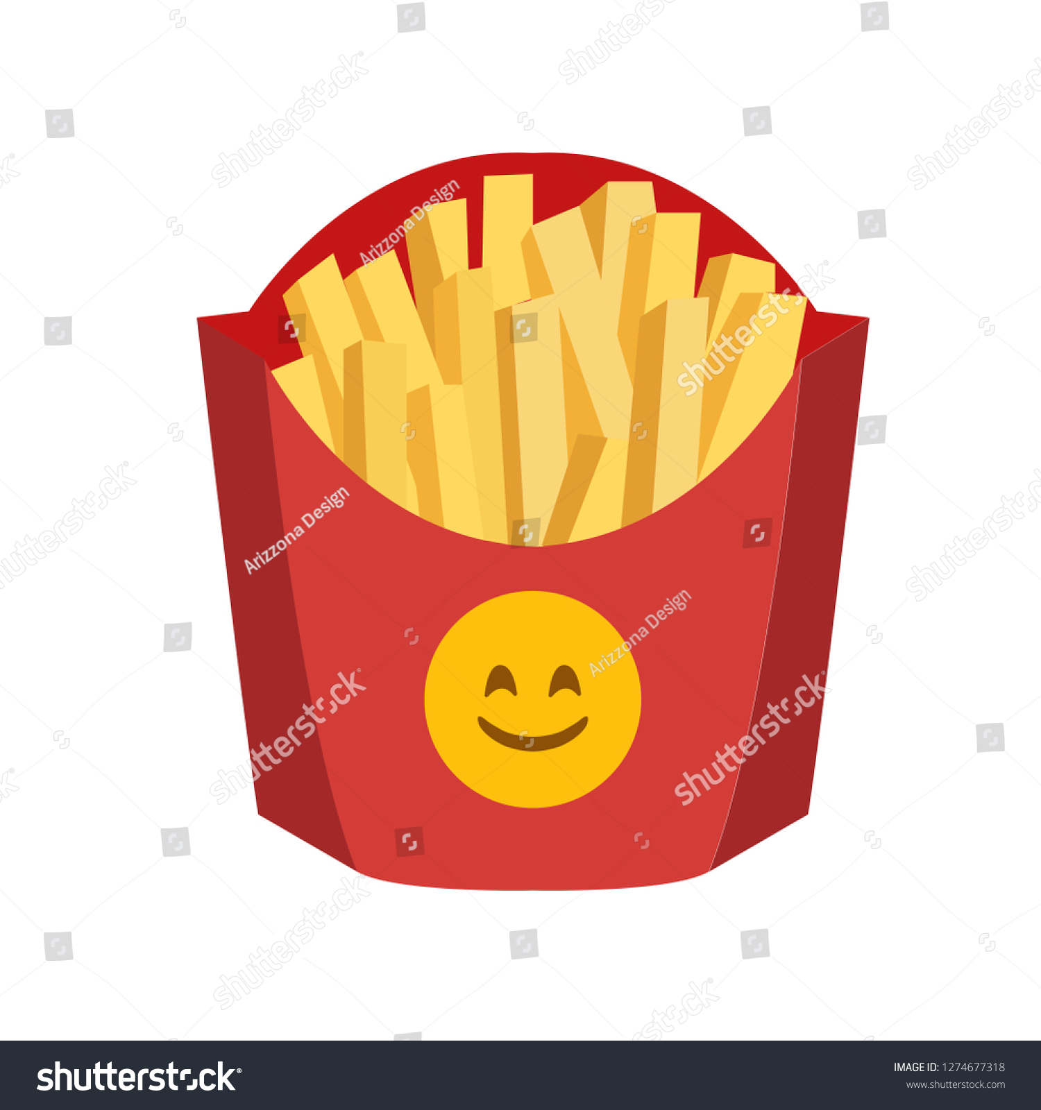 2,324 Fries emoji Images, Stock Photos & Vectors | Shutterstock