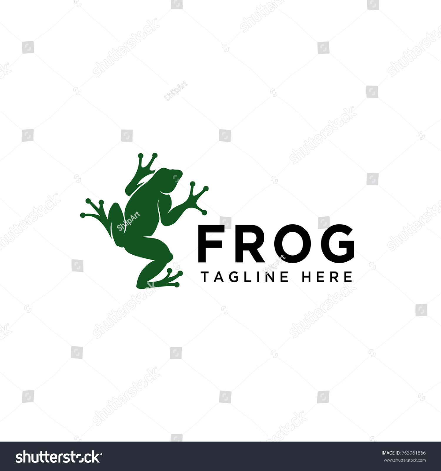 「Frog Creep Logo」のベクター画像素材（ロイヤリティフリー） 763961866 | Shutterstock