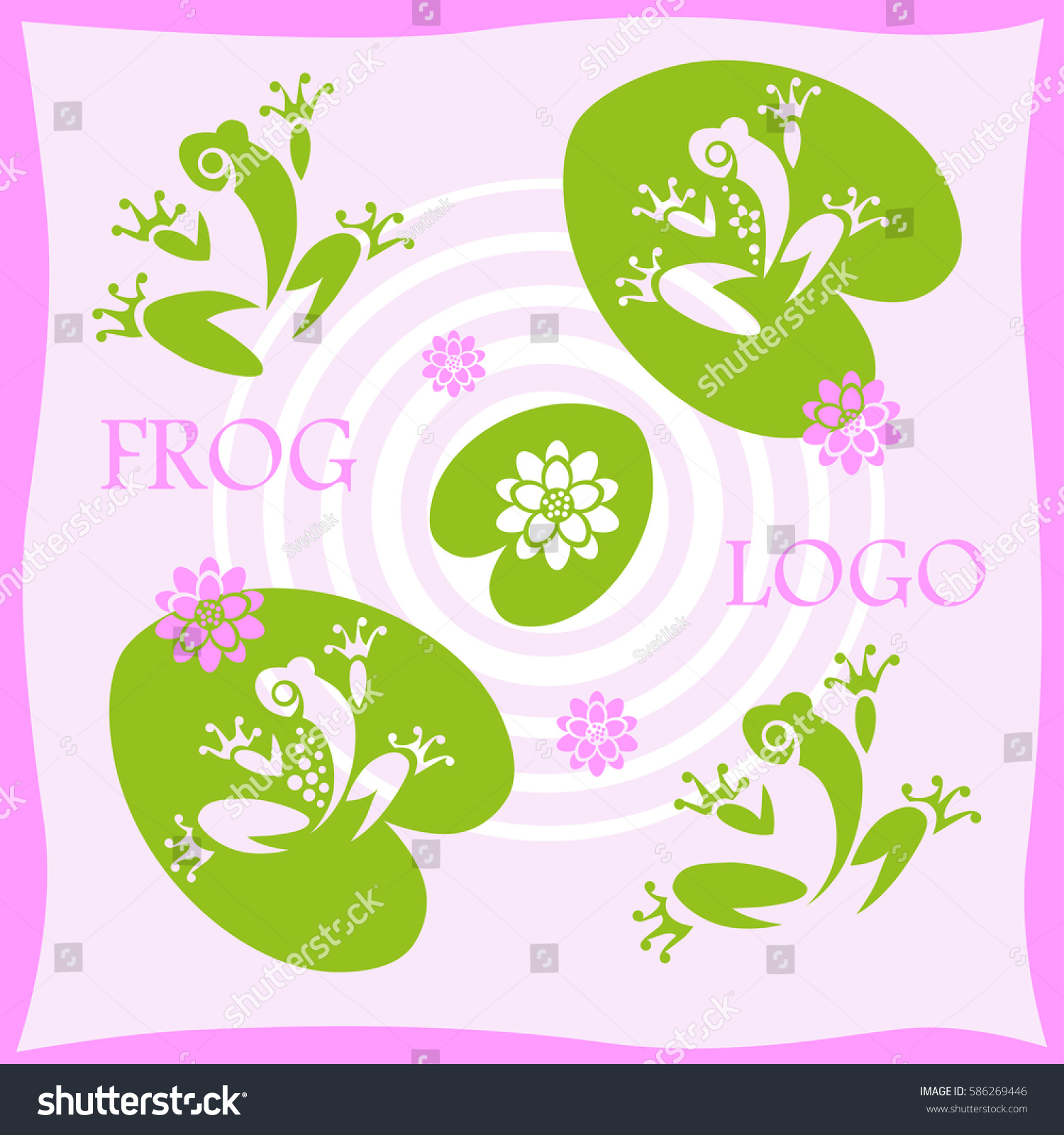 Frog Logos Icons: เวกเตอร์สต็อก (ปลอดค่าลิขสิทธิ์) 586269446 | Shutterstock