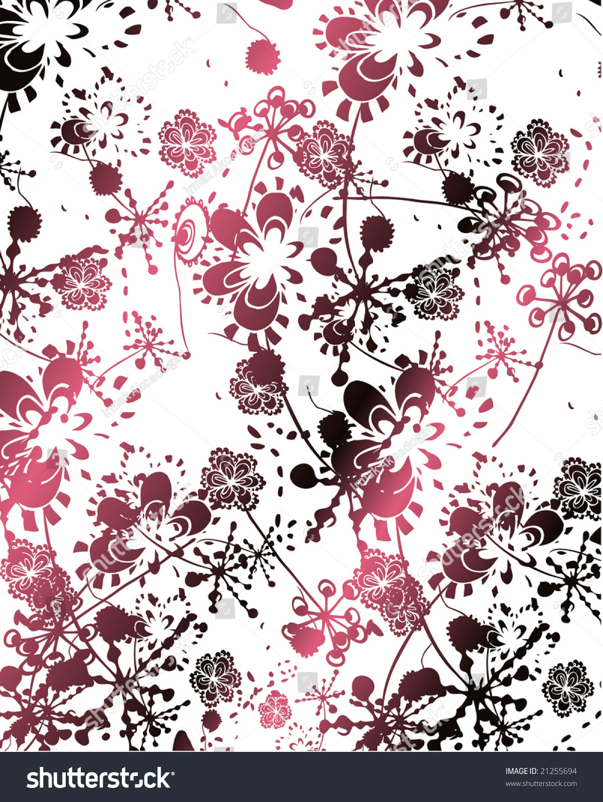 Froral Background Stock Vector (Royalty Free) 21255694