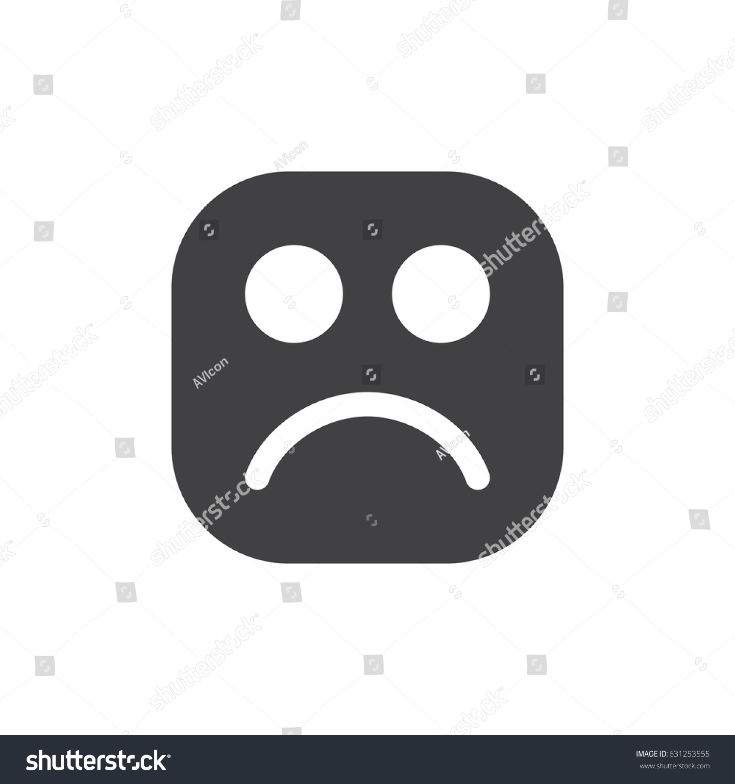 Frowning Sad Face Emoji Glyph Icon 库存矢量图(免版税)631253555 | Shutterstock Frowning Sad Face Emoji Glyph Icon 库存矢量图(免版税)631253555 | Shutterstock