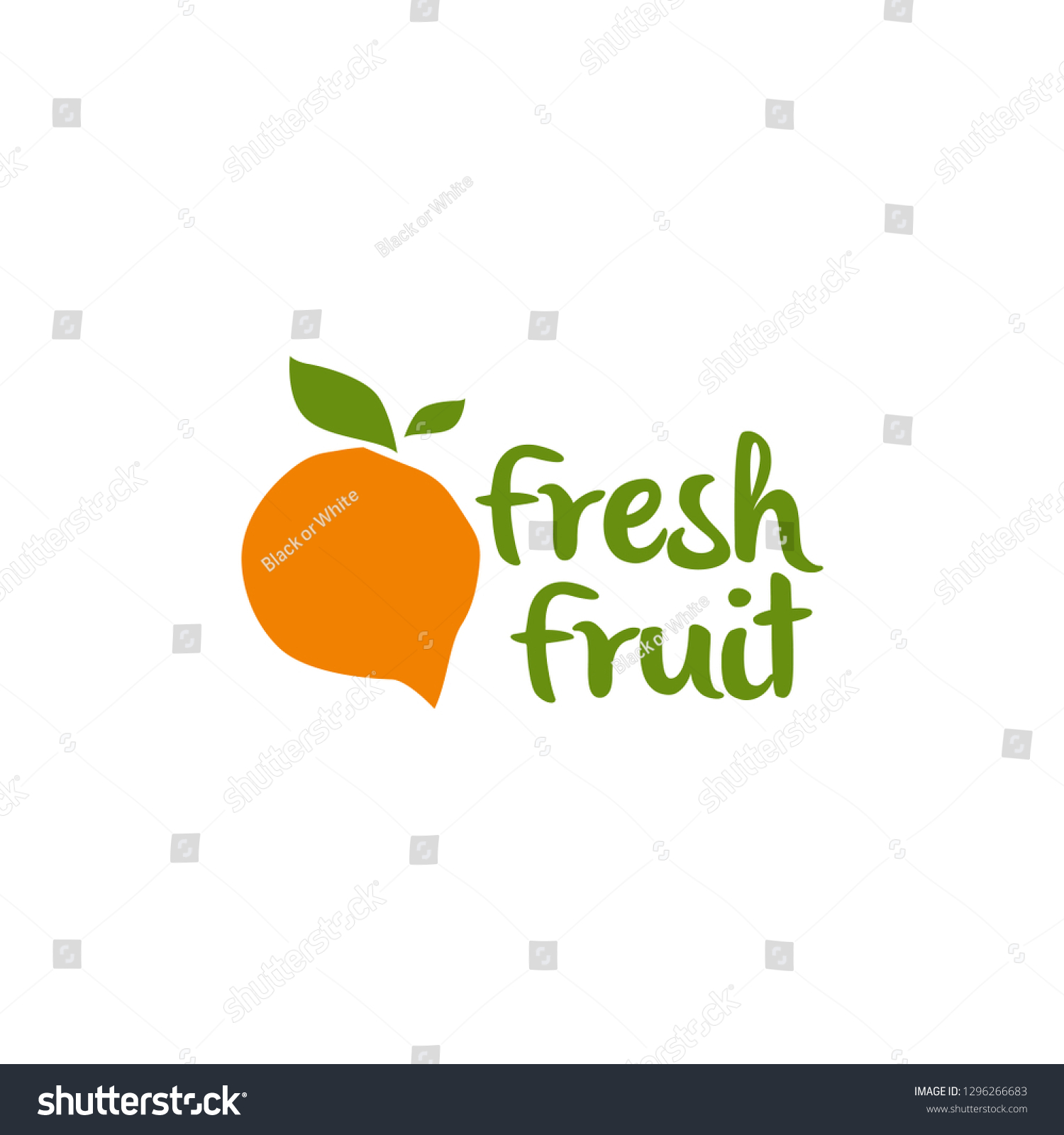 Fruit Logos Template: เวกเตอร์สต็อก (ปลอดค่าลิขสิทธิ์) 1296266683 | Shutterstock