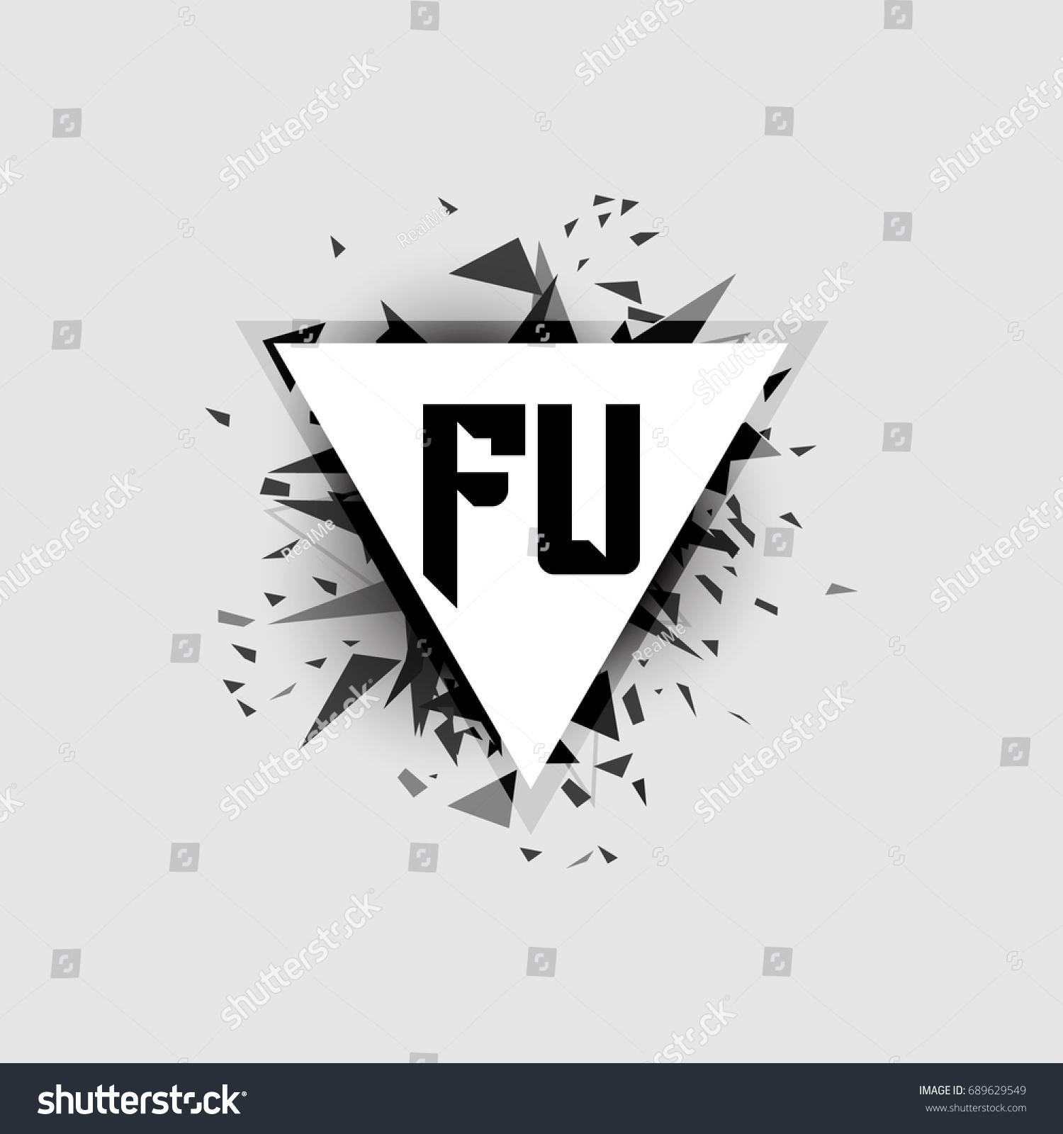 Fu Logo Stock Vector (Royalty Free) 689629549 | Shutterstock