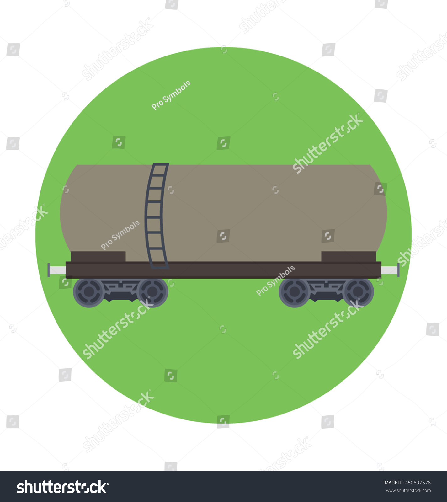 Fuel Tank Vector Icon Stock Vector (Royalty Free) 450697576