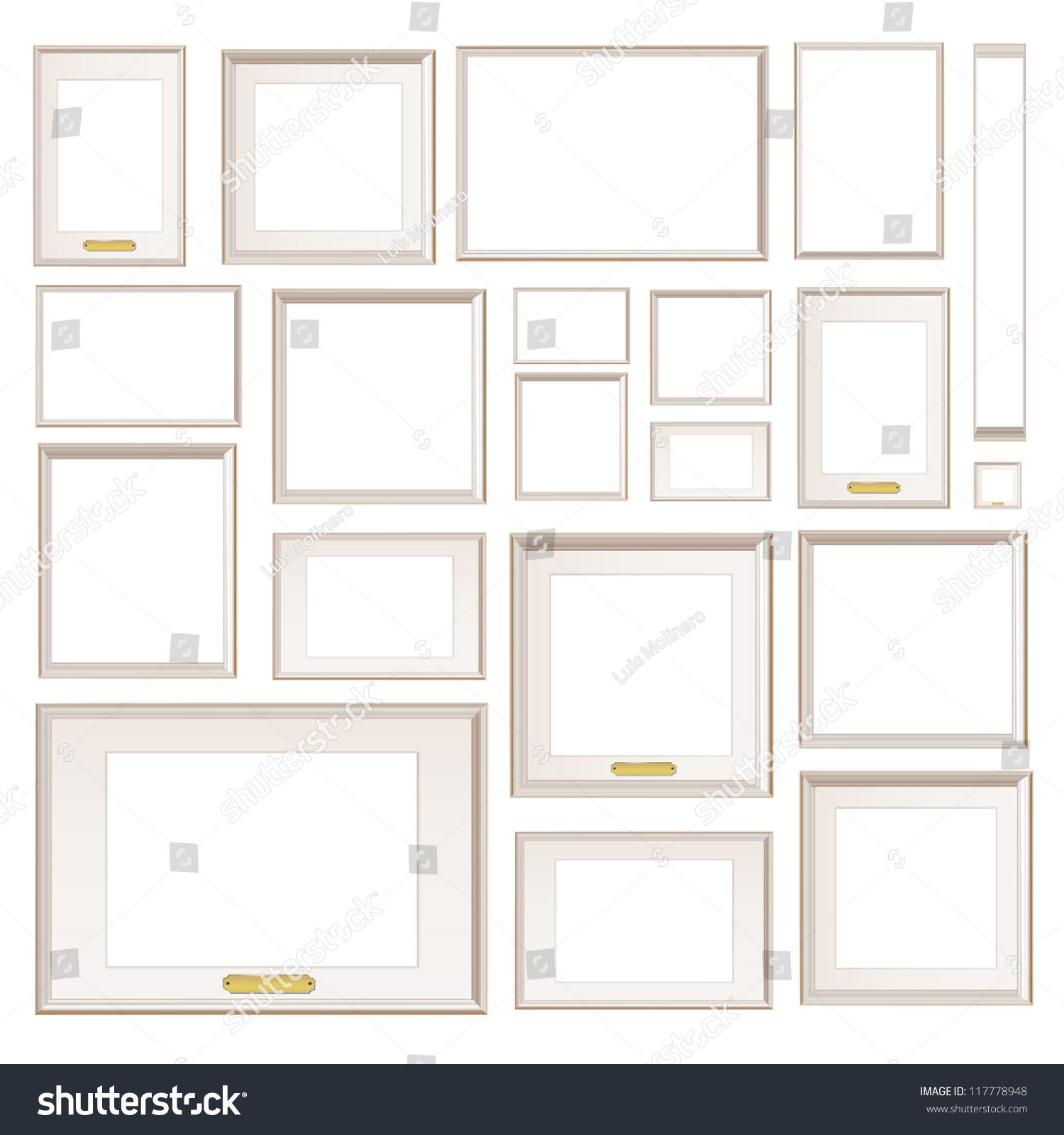 Full Background Frameworks Vector Design Stock Vector (Royalty Free ...