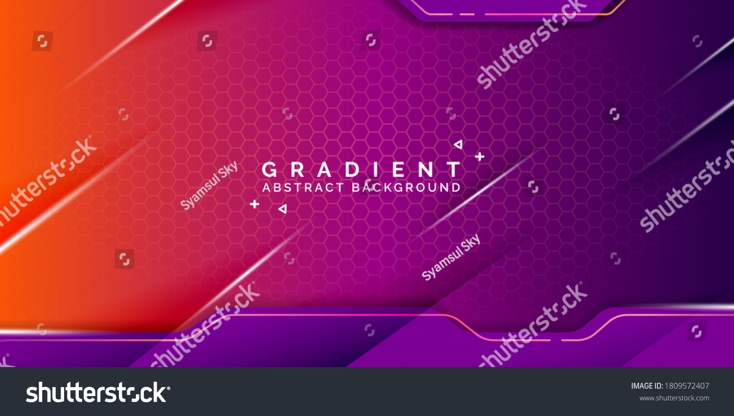 Full Color Gradient Backgrounds Gradient Abstract Stock Vector (Royalty ...