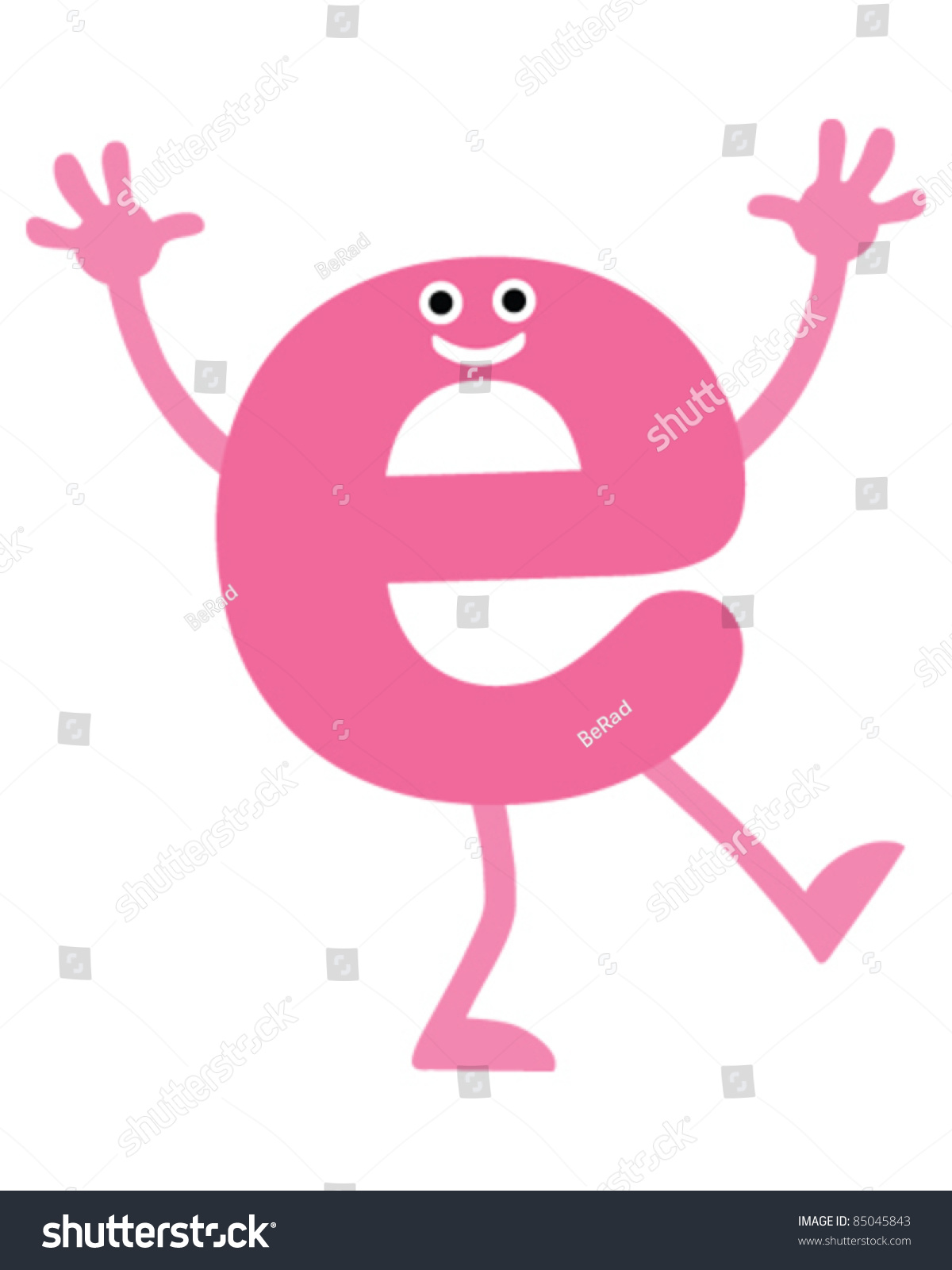 Fun Alphabet Letter Stock Vector (Royalty Free) 85045843 | Shutterstock
