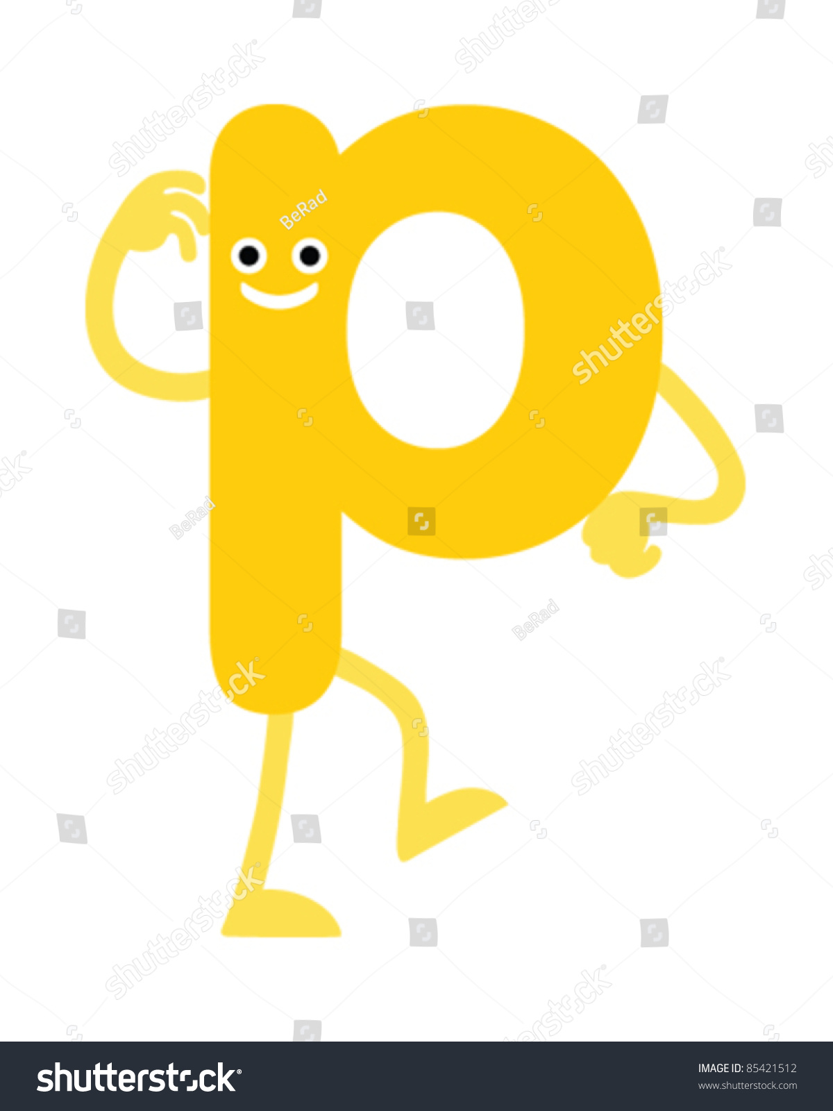 Fun Alphabet Letter Stock Vector (Royalty Free) 85421512 | Shutterstock