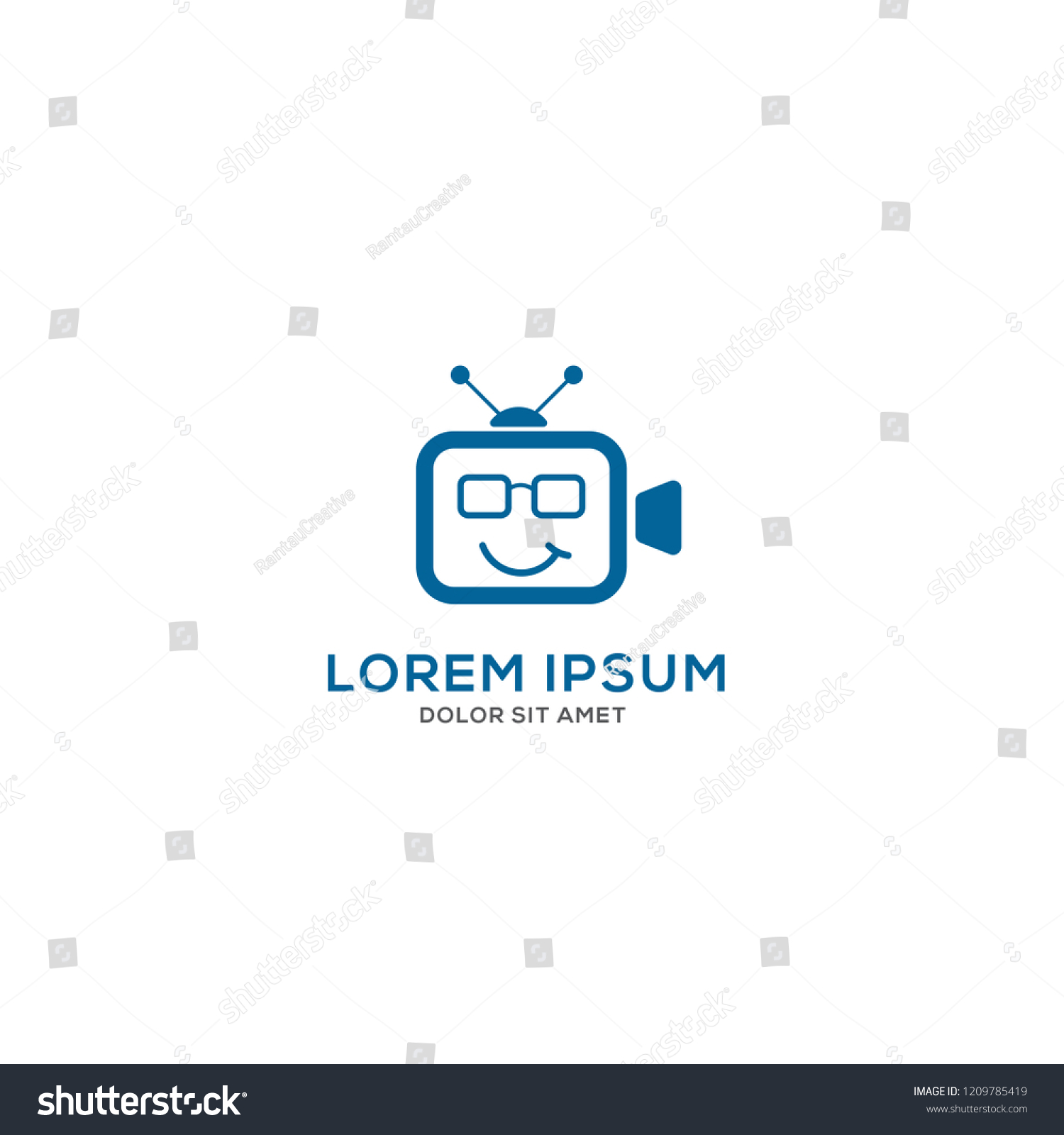 Fun Tv Logo Template Stock Vector (Royalty Free) 1209785419 | Shutterstock
